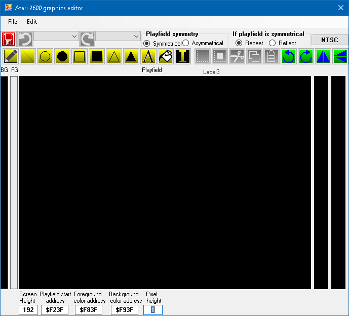 An (almost) full featured playfield editor - Page 2 - Atari 2600 ...