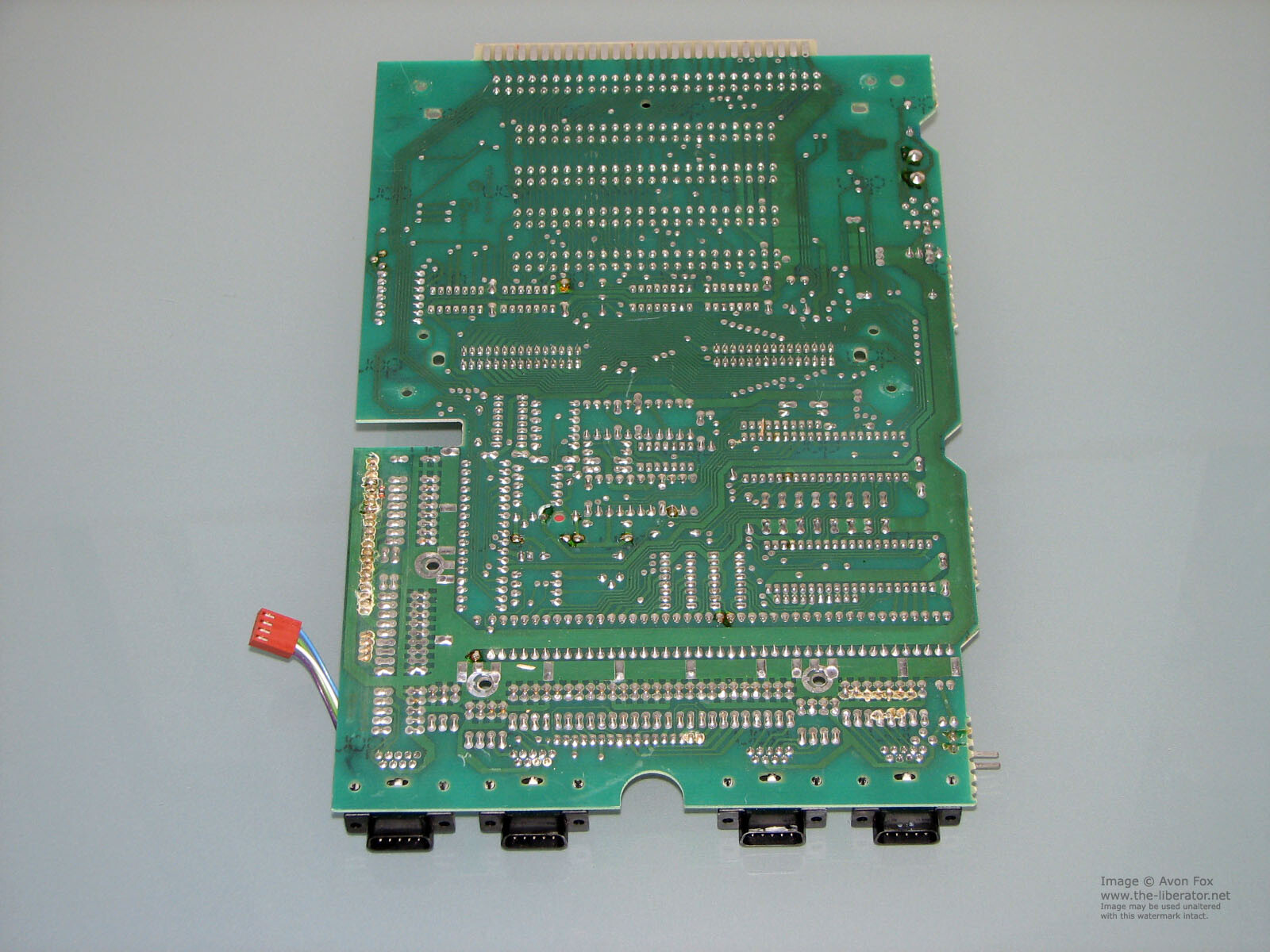 Atari 800 PCB rear 28-pin connectors? - Atari 8-Bit Computers ...