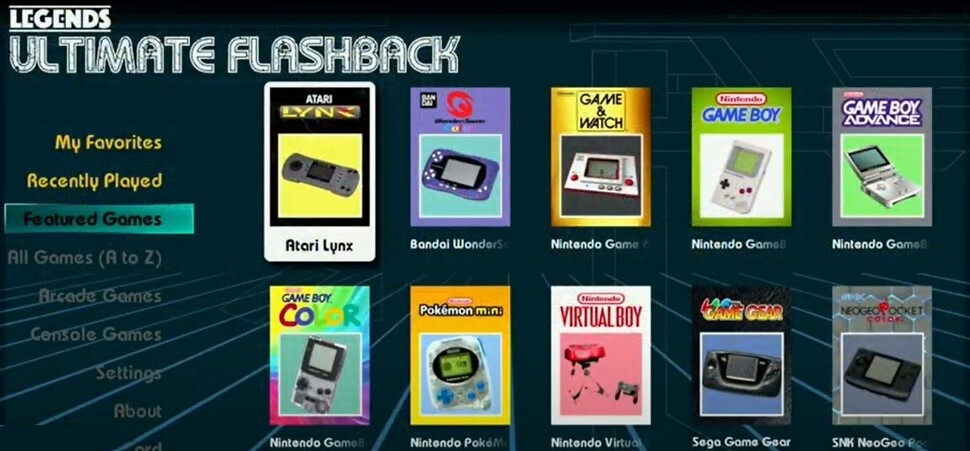 AT Games Legends Game console - AtGames Flashback and Portable Consoles ...