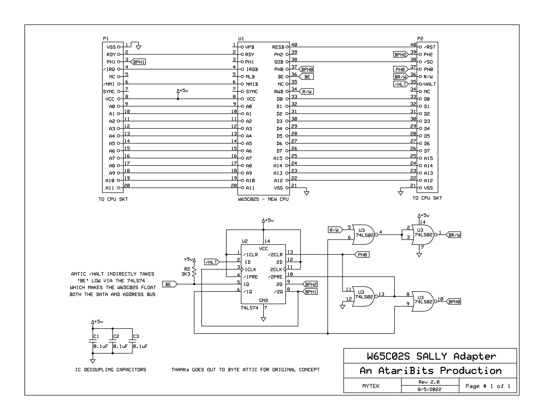 Custom Sally Replacement - Atari 8-Bit Computers - AtariAge Forums