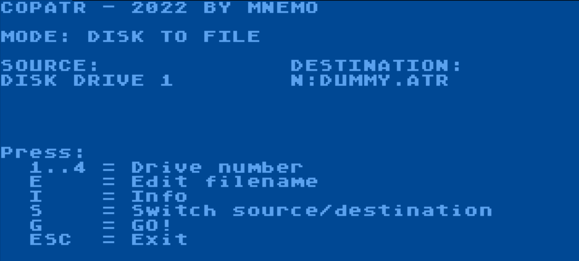 ATR imaging tool for Atari - Atari 8-Bit Computers - AtariAge Forums