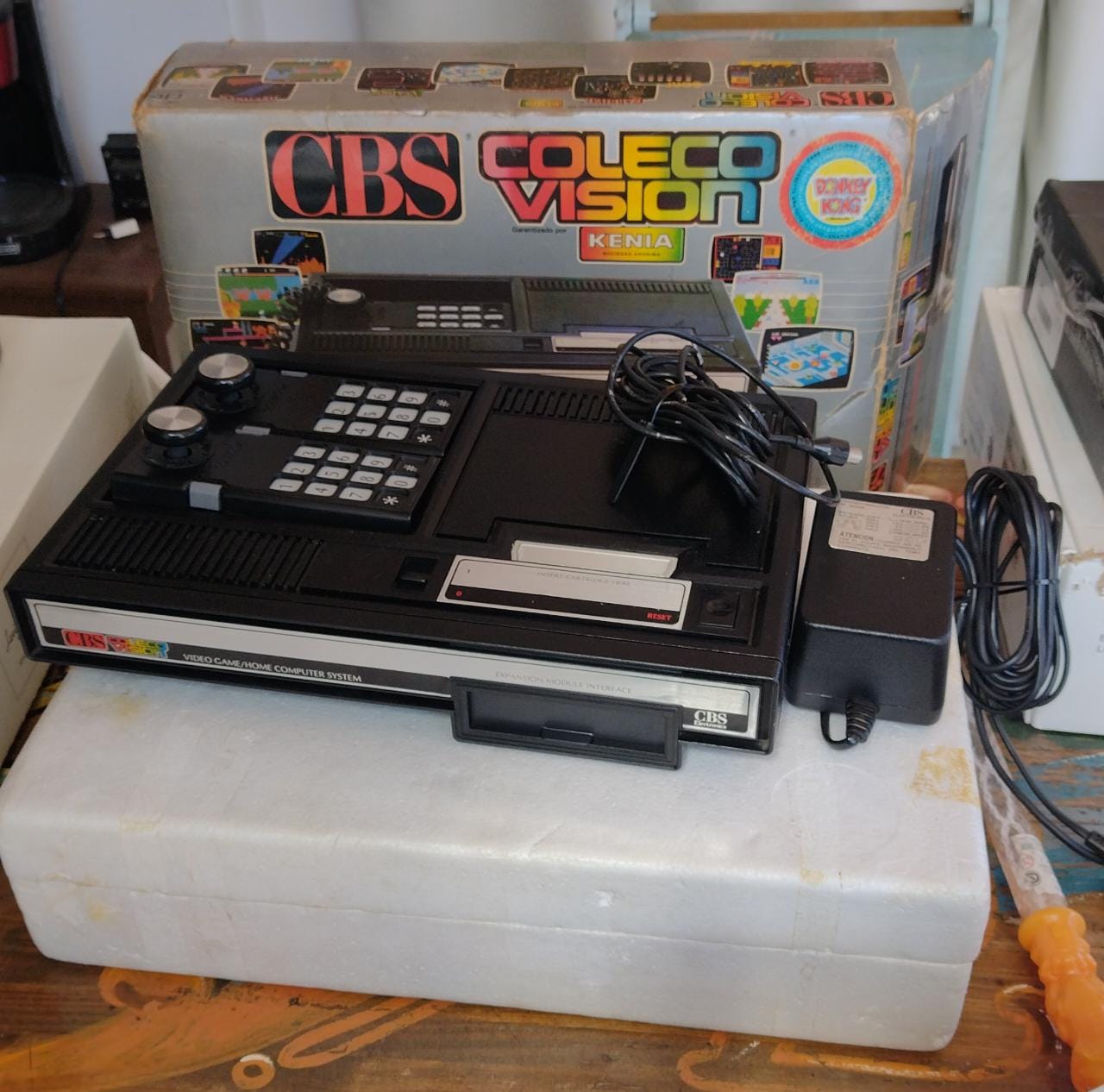 SALE - Colecovision "KENIA FUEGUINA" from Argentina. PAL Version - Buy ...