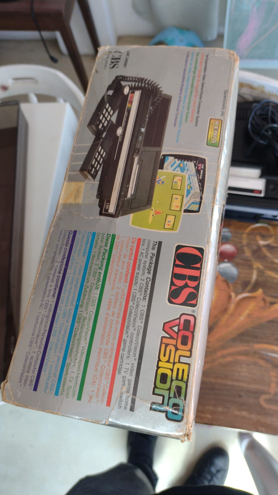 SALE - Colecovision "KENIA FUEGUINA" from Argentina. PAL Version - Buy ...