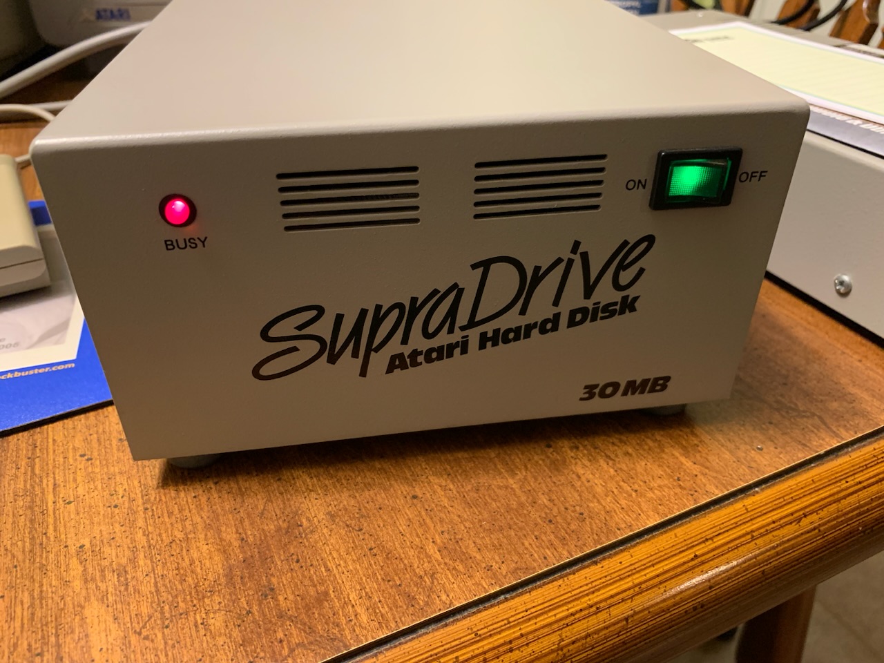SupraDrive - Seeking Hard Disk Utilities disk and Manual - Atari ST/TT ...