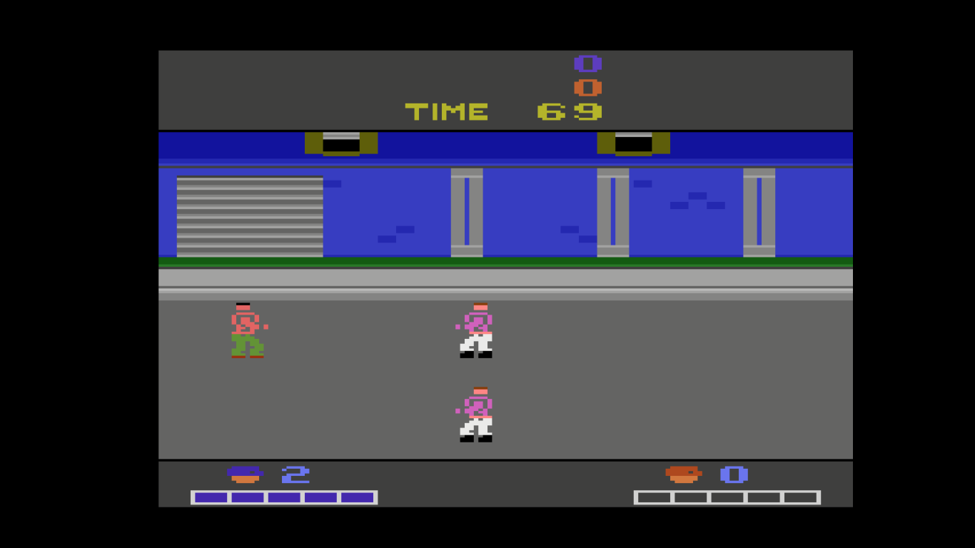 Final Fight 2600 Demo (Double Dragon Hack) - Atari 2600 Hacks ...