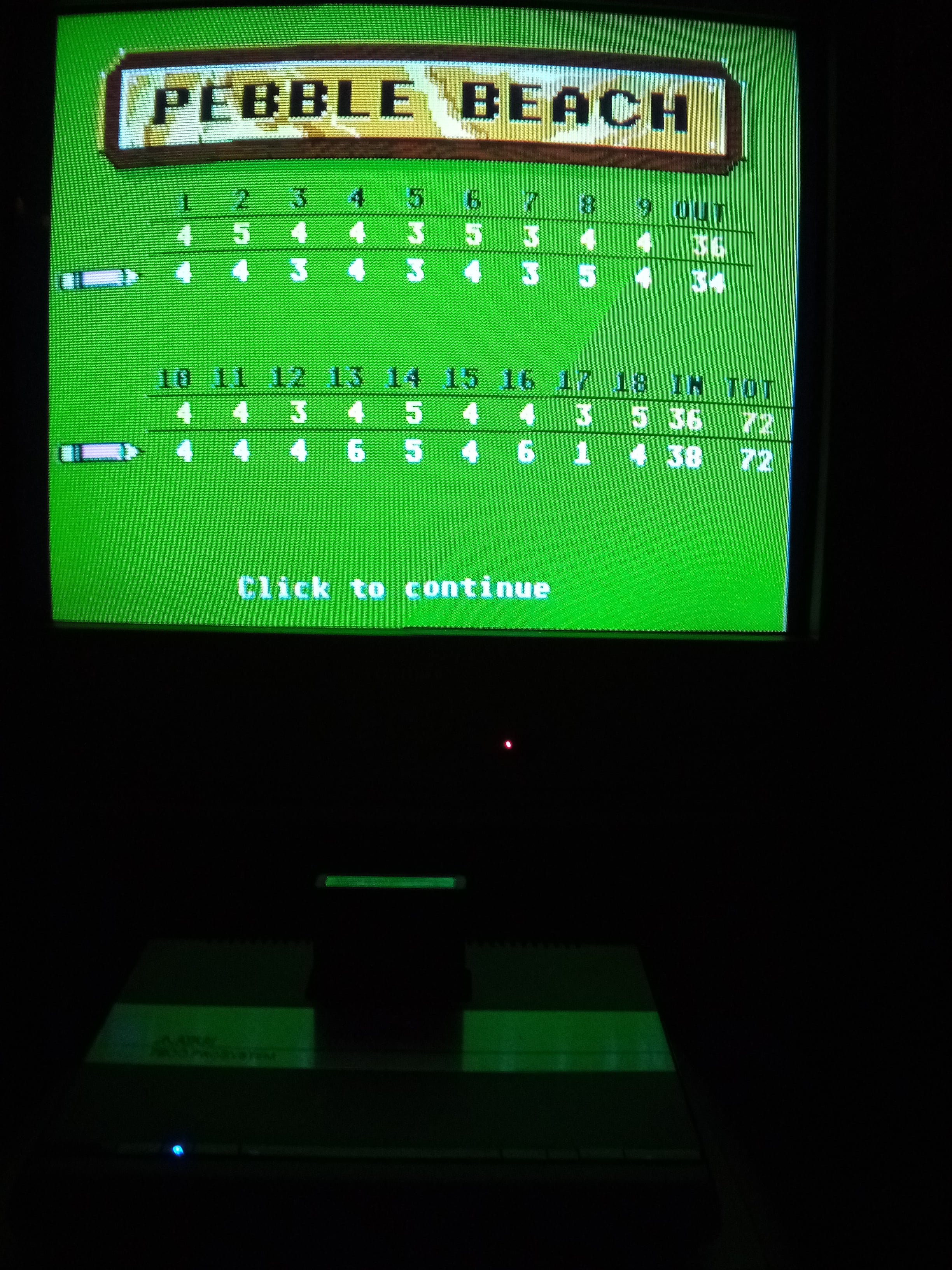 What's the 7800 community's view on MEAN 18 ULTIMATE GOLF? - Atari 7800 ...