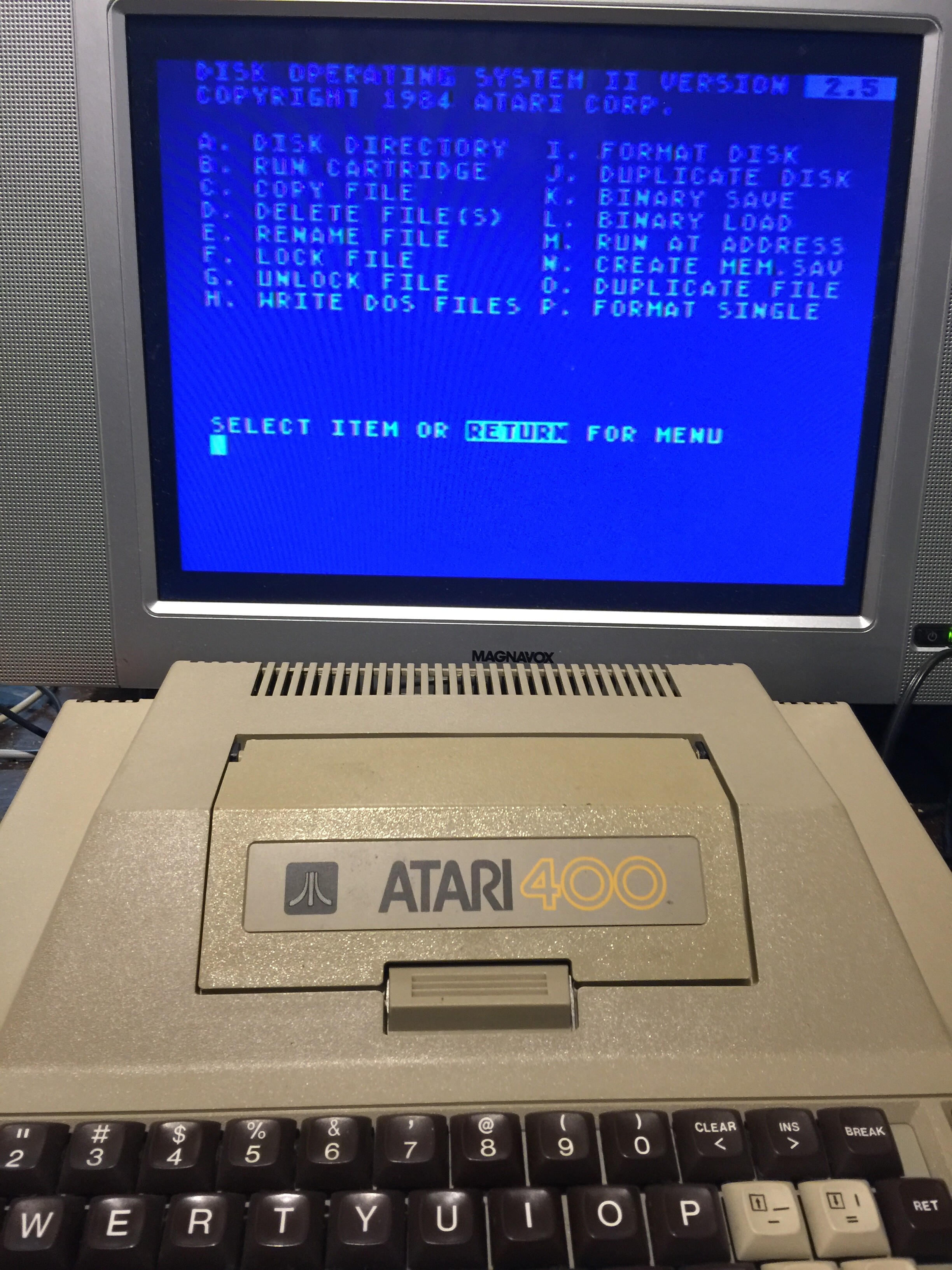 atari 400 - swapping in btype keyboard - Atari 8-Bit Computers ...