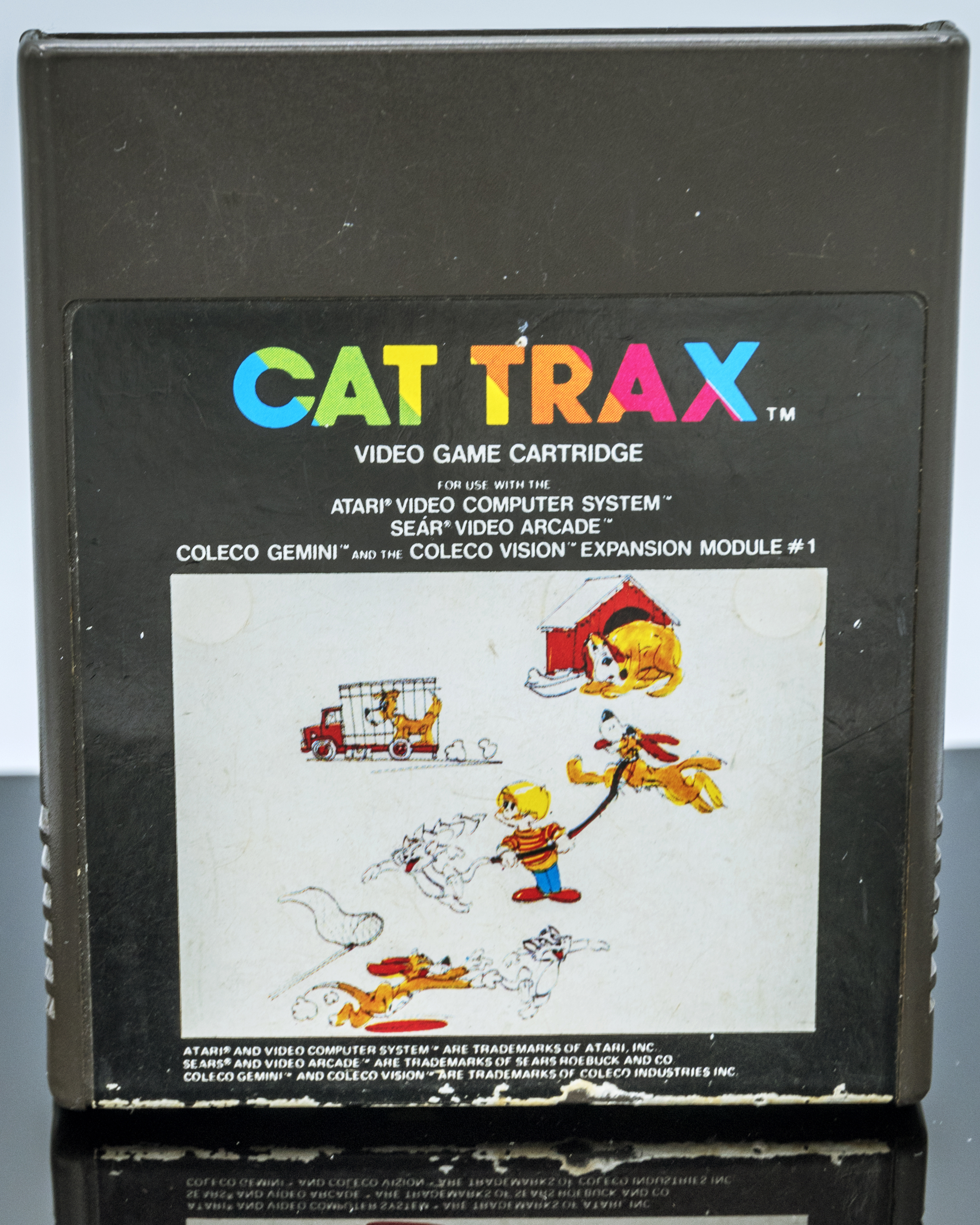 So...I found a copy of Cat Trax today for the 2600 - Atari 2600 ...