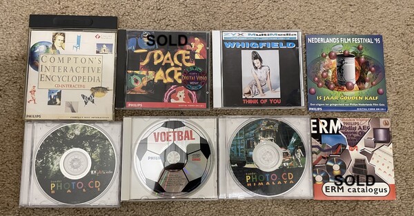 SOLD THANK YOU!! Philips CD-i games, demos, movies, photo cds, and more ...