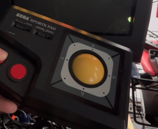 Surprised at how well the Sega SportsPad for the SMS/Master System ...