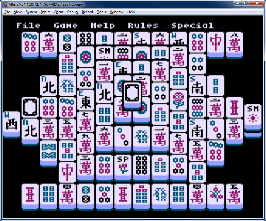 Shanghai - Color Tile Experiments - Atari 8-Bit Computers - AtariAge Forums