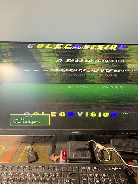 PAL Colecovision - no video signal at all on power-up (no signal hook ...