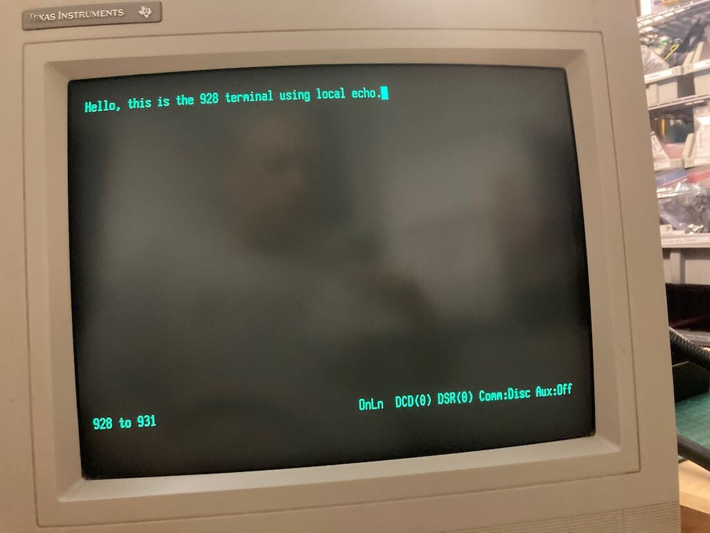 Texas Instruments 928 Terminal with 931 Support ROM - Tomy Tutor, CC40 ...