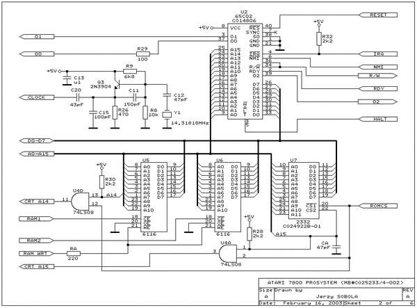 7800 BIOS pinouts? - Atari 7800 - AtariAge Forums