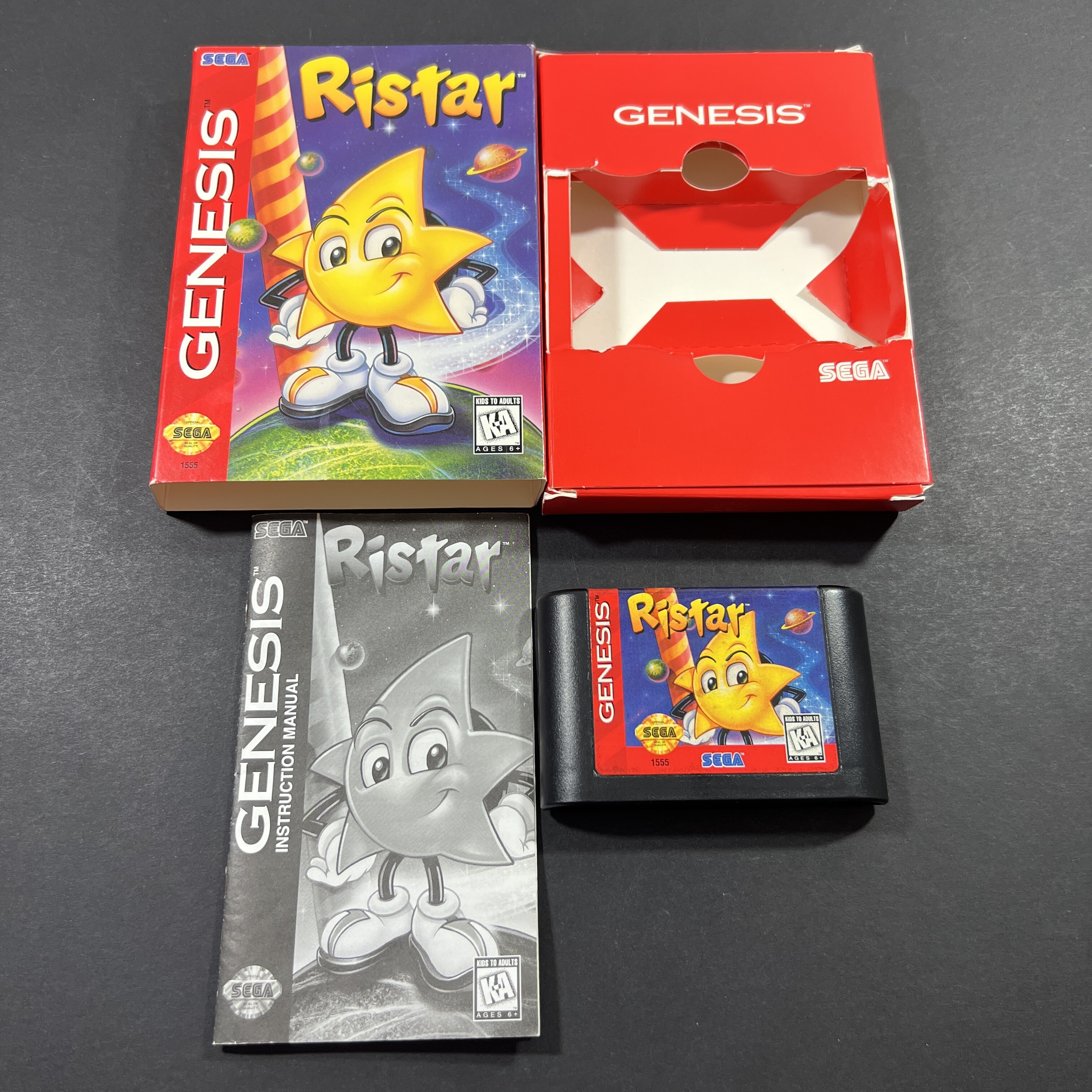 Ristar, Complete in Box, Sega Genesis ($305 SHIPPED!) - Buy, Sell, and ...