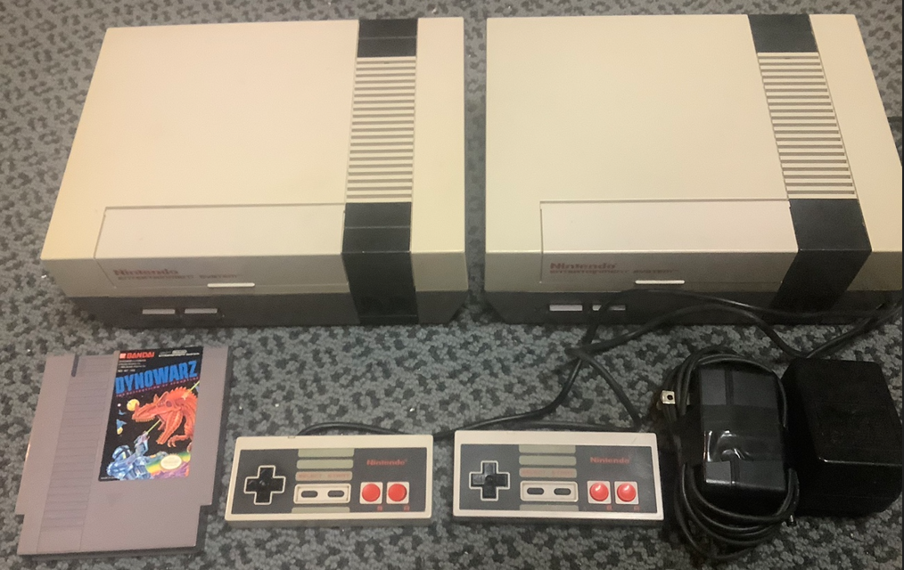 Sold: Two (2) Nintendo NES Consoles, Controllers, Power - Buy, Sell ...
