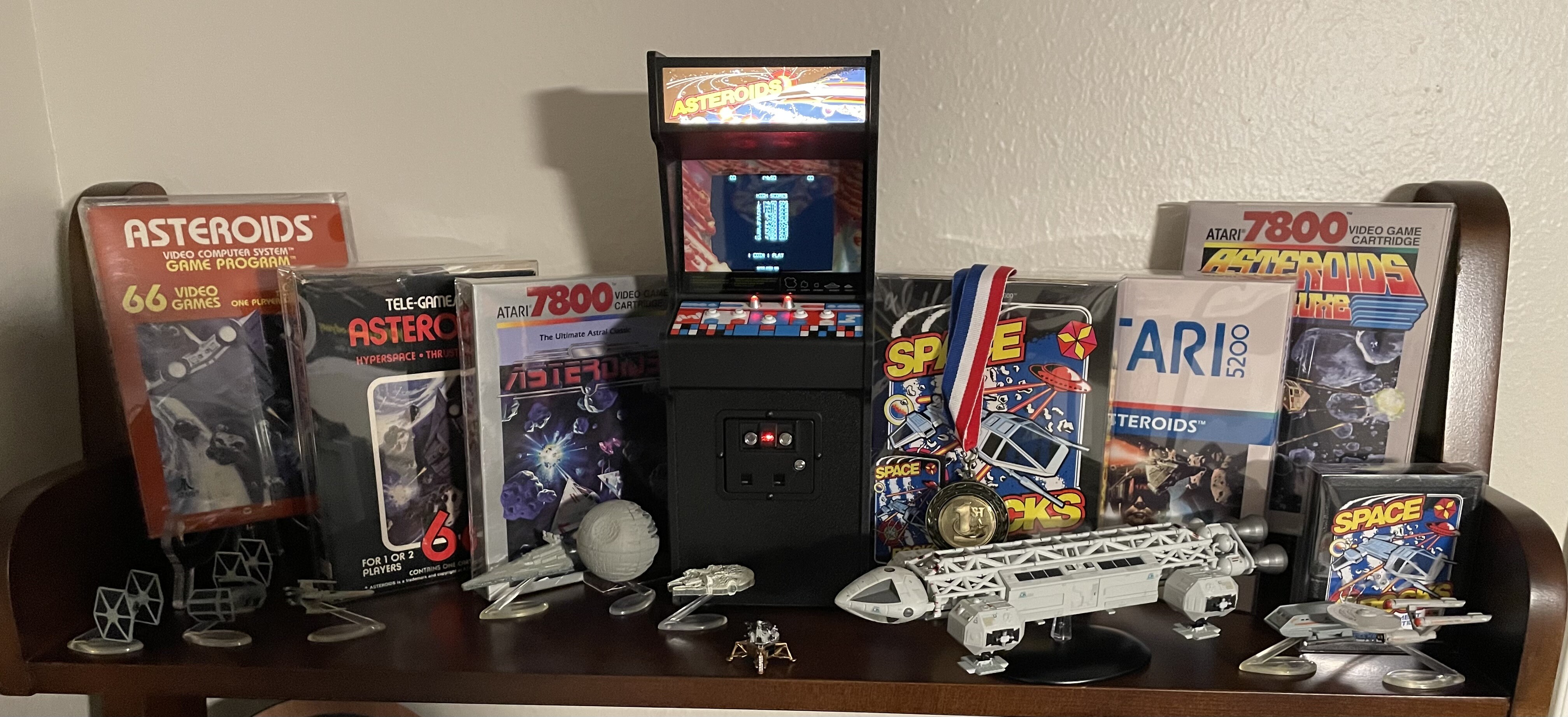 I wonder, how many of you STILL play the OG 1981 2600 Asteroids - even ...