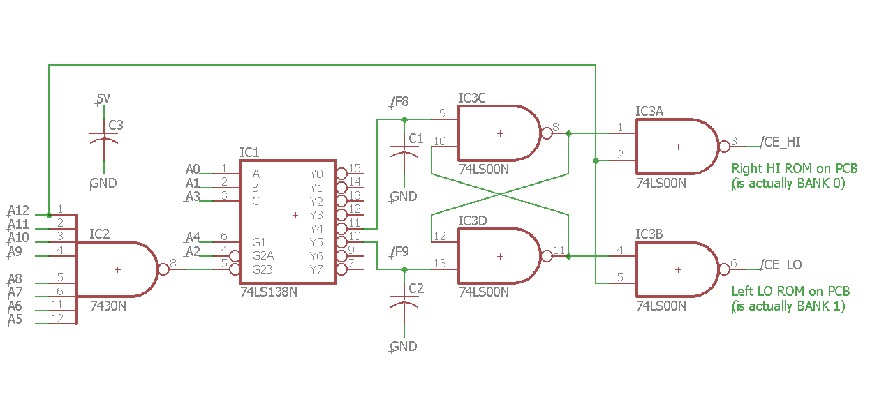 Atari 2600 cart prototype PCB pictures and schematic - Atari 2600 ...