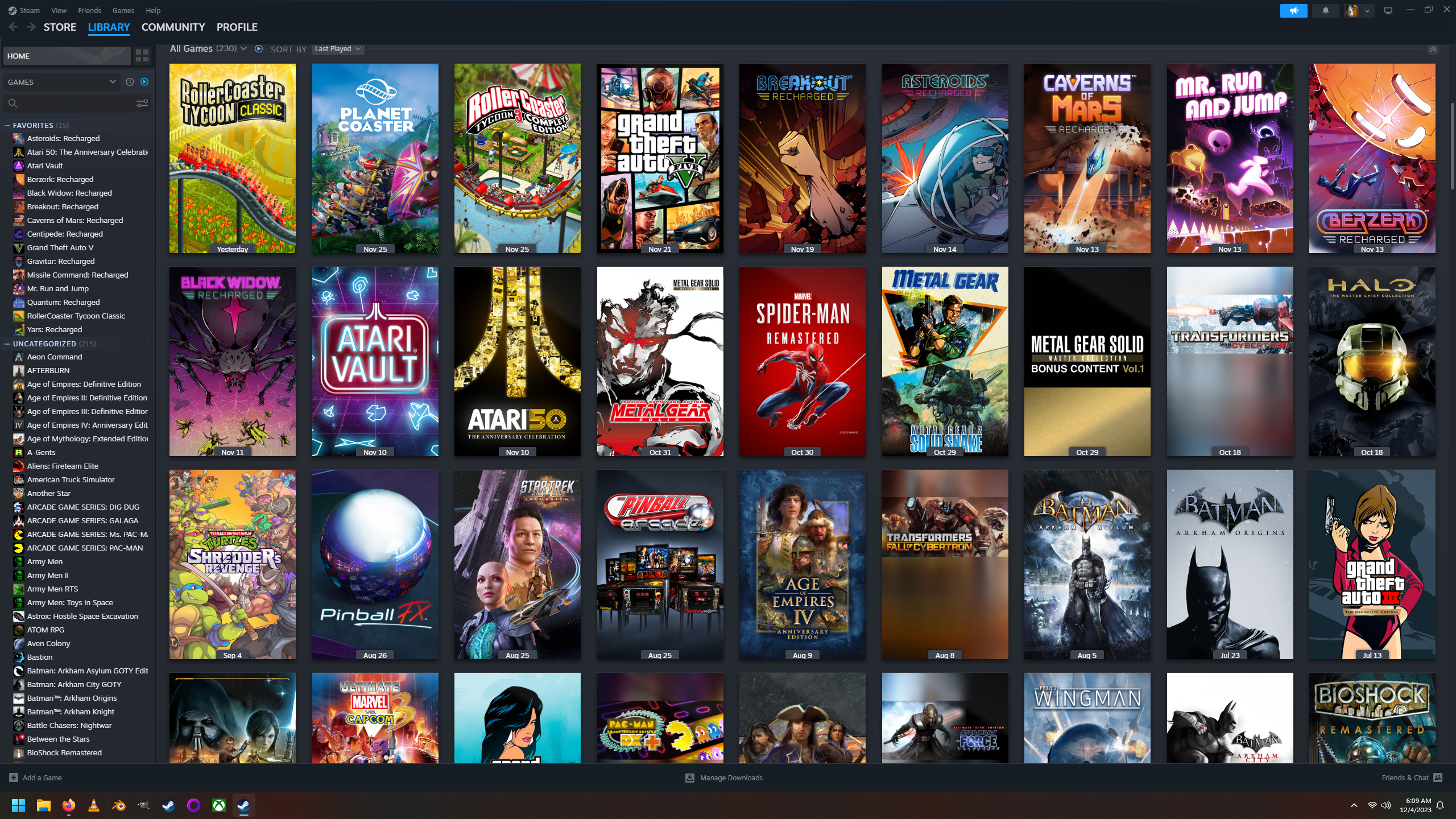 Yes, I in fact DO play some modern games on occasion, here are some ...