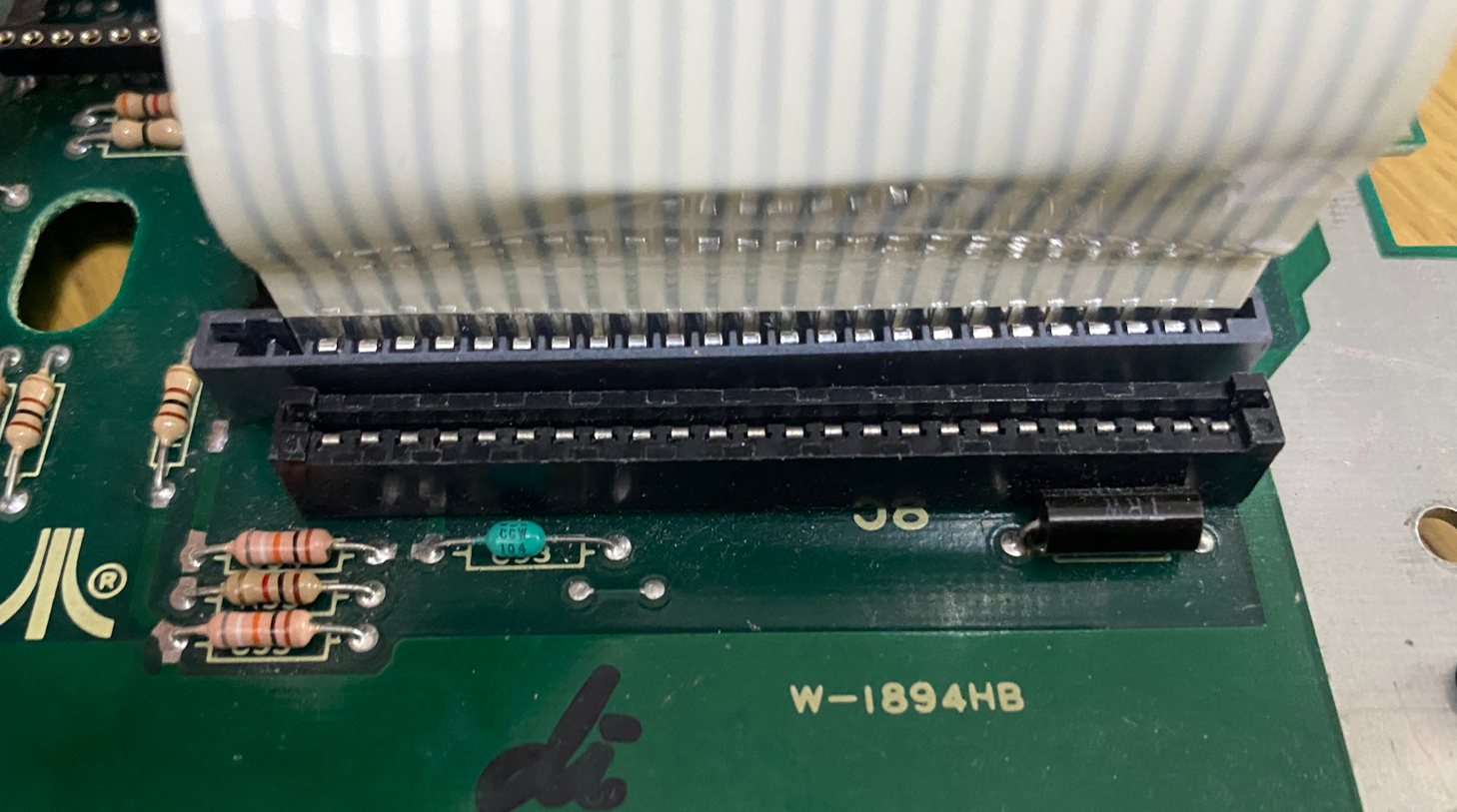 Replacement Atari Keyboard 24 pin Connector - Obsolescence Solution ...