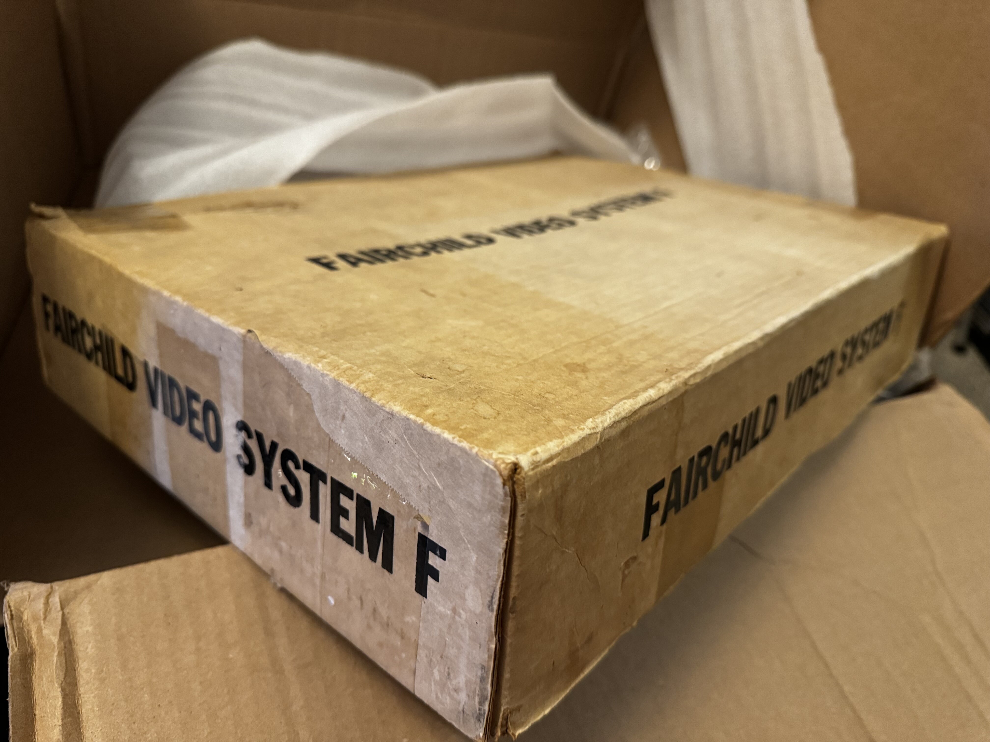 Rare (but worthless and ugly) Channel F box, ends Friday - Auction ...