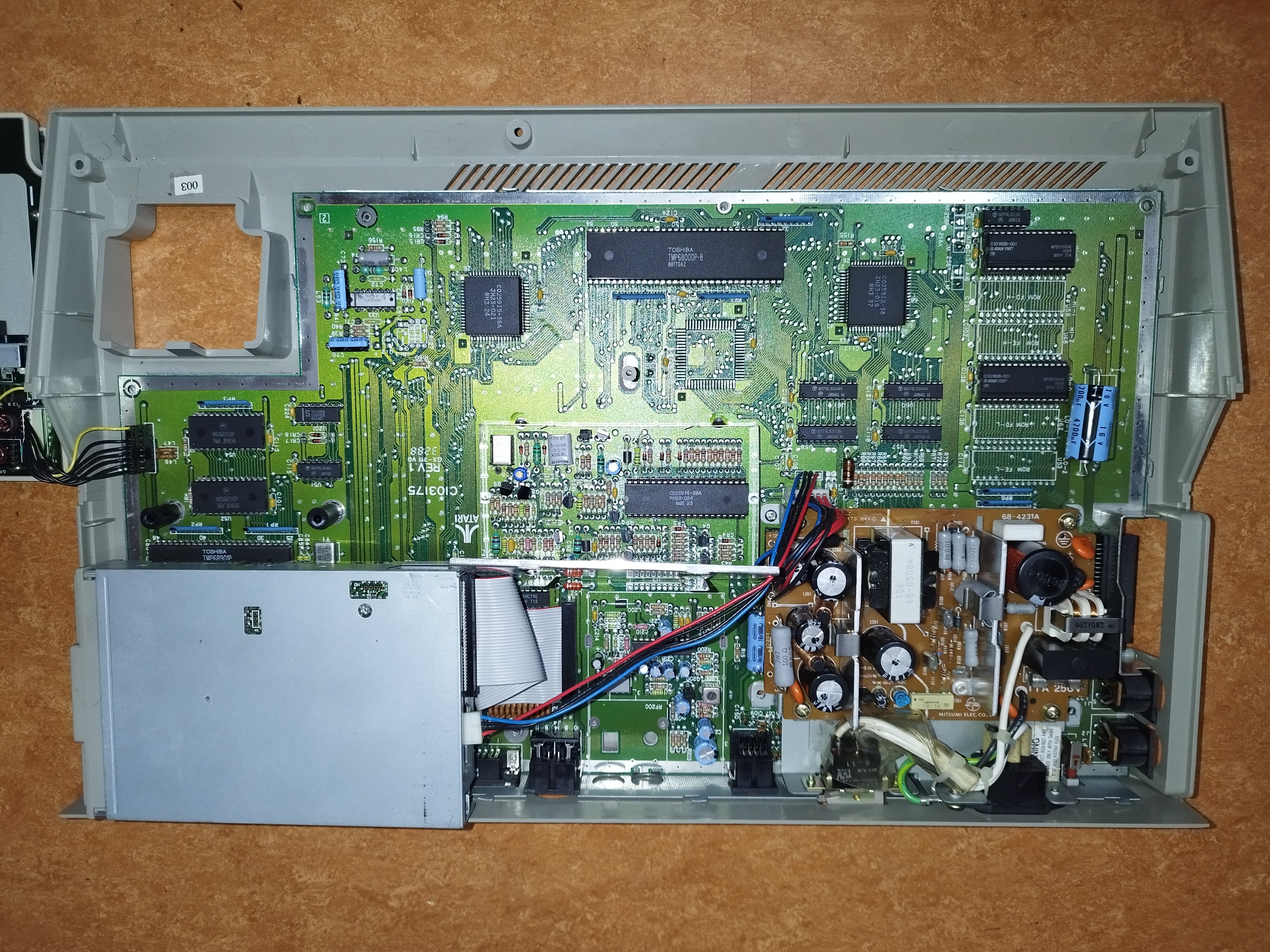 Atari 1040ST Black Screen - Atari ST/TT/Falcon Computers - AtariAge Forums