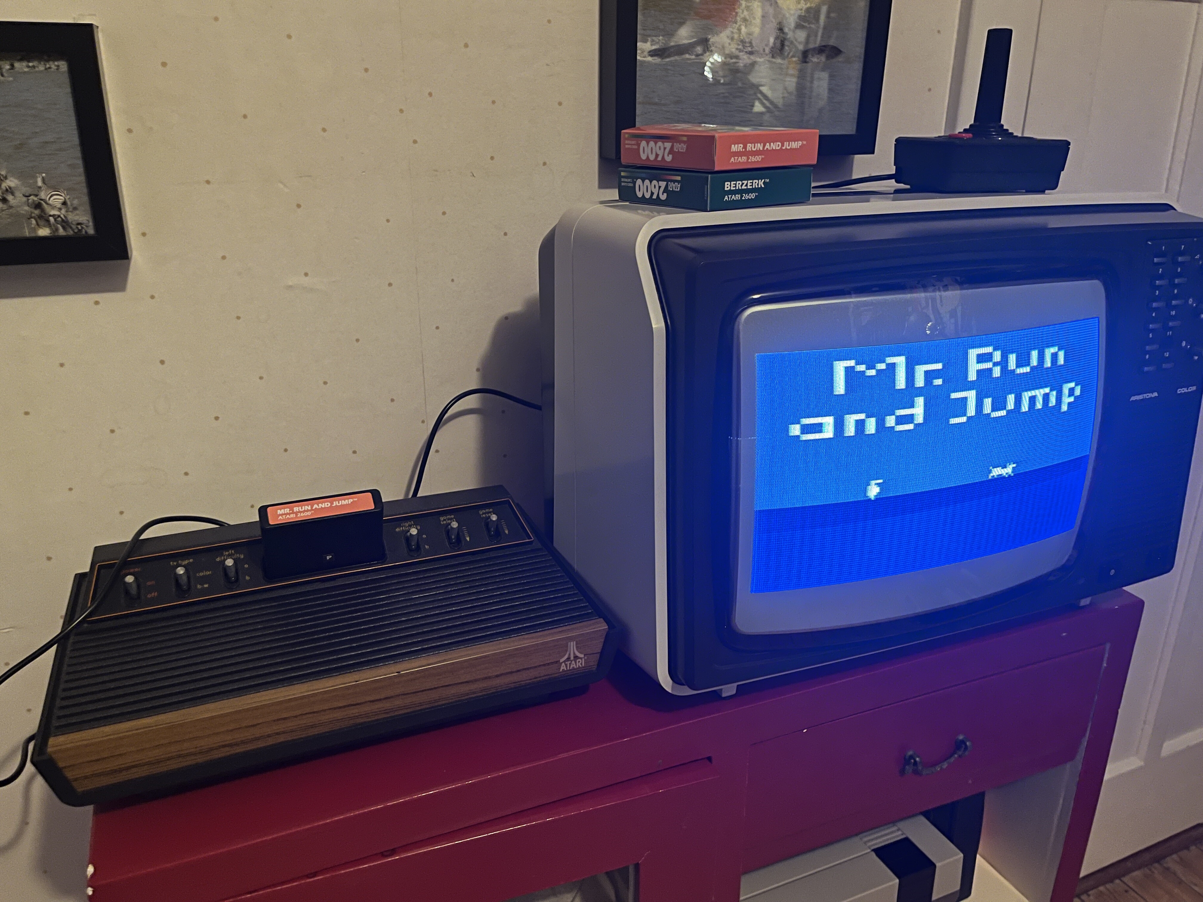 Mr. Run and Jump & Berzerk enhanced PAL!!?? - Atari 2600+/7800 ...