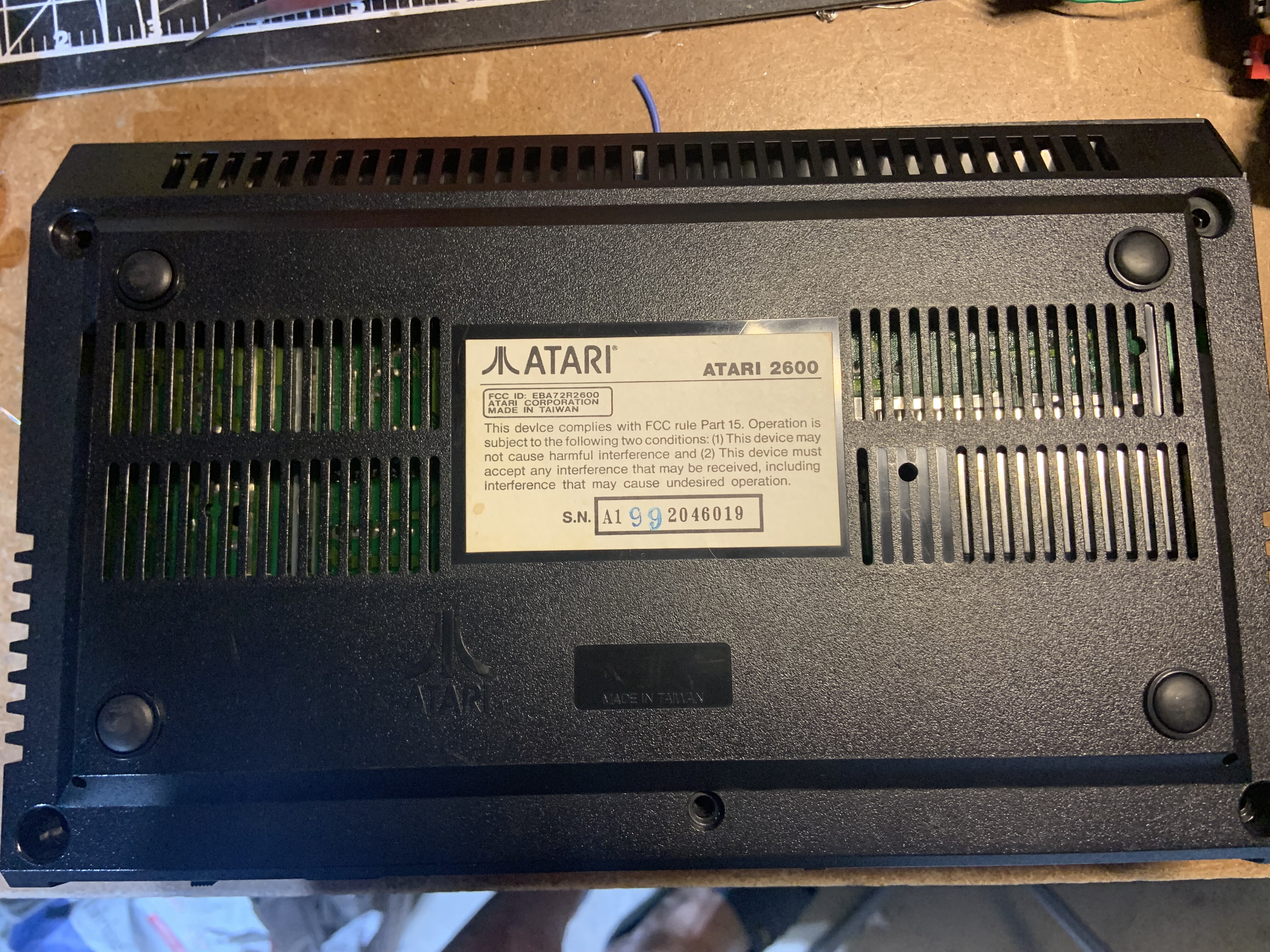 Compiling 2600 Jr. "Unicorn" 1-chip serial number list, please help ...