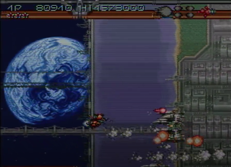Axelay Playthrough and Max Score - Super Nintendo Entertainment System ...
