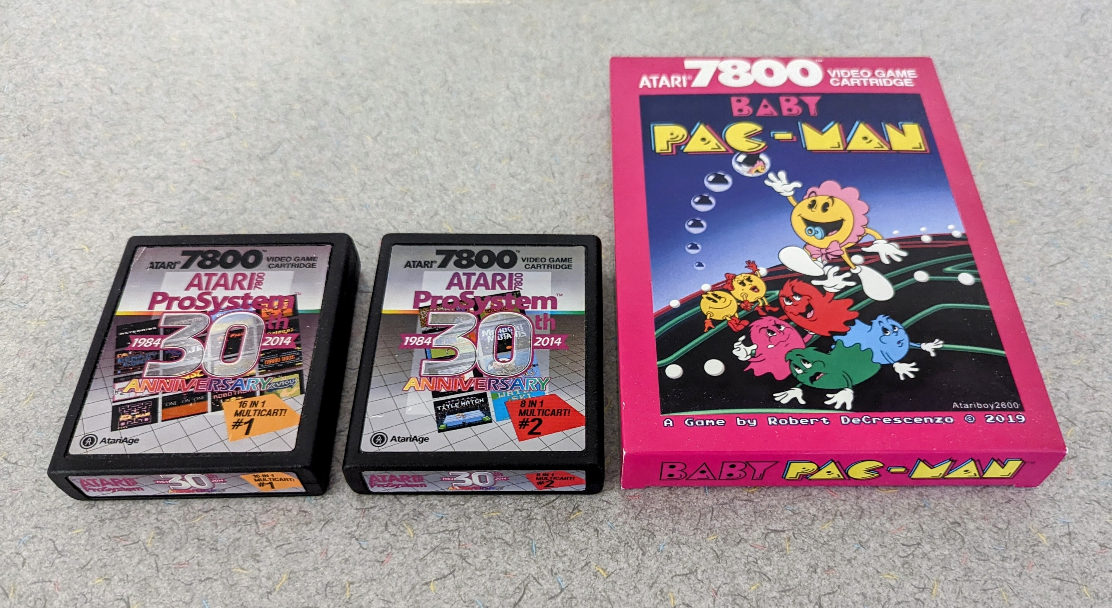 Anybody need a replacement label for the 30th Multi's? - Atari 7800 ...