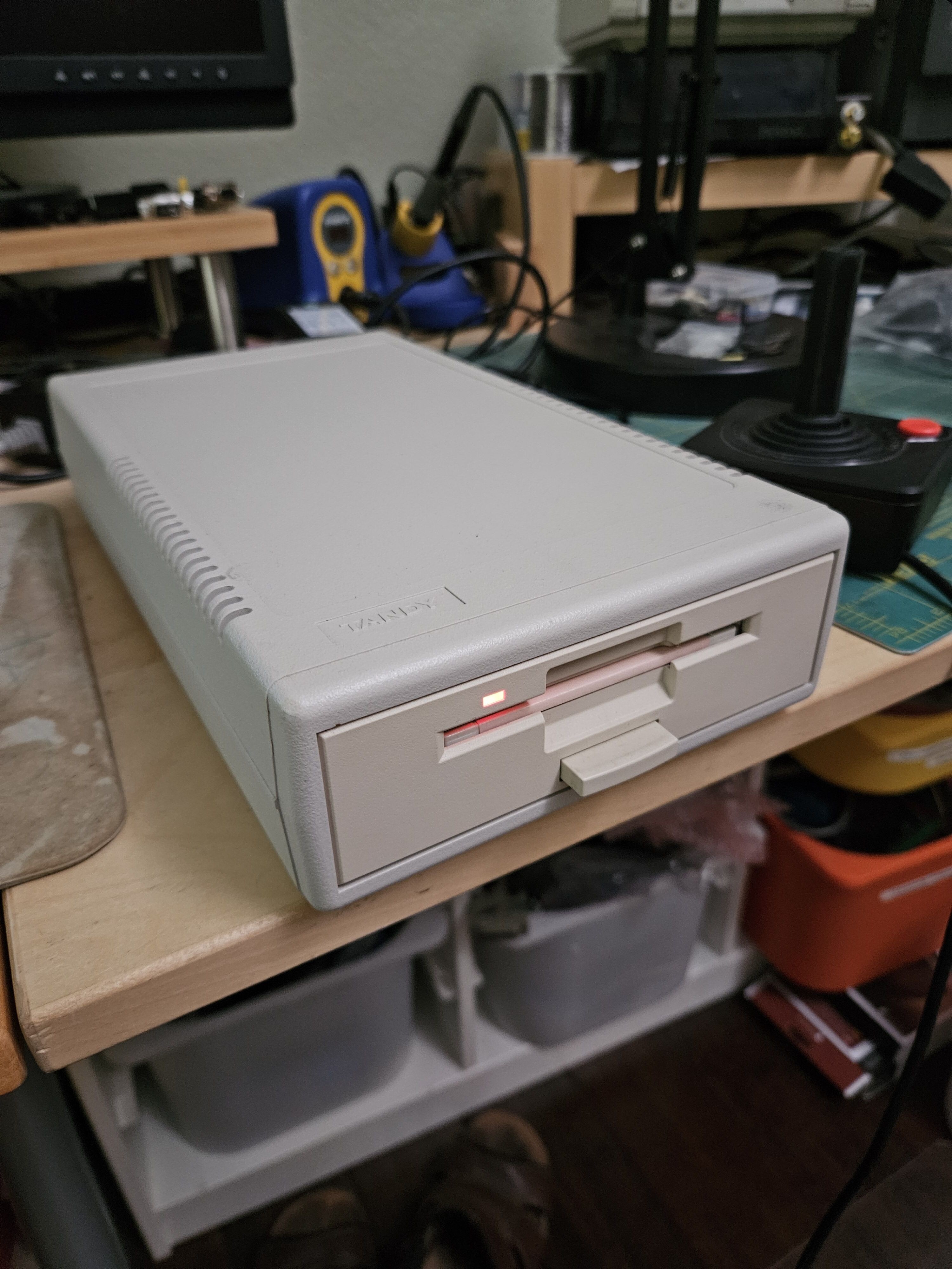 FS: Tandy External 720K floppy disk drive - SOLD - Buy, Sell, and Trade ...