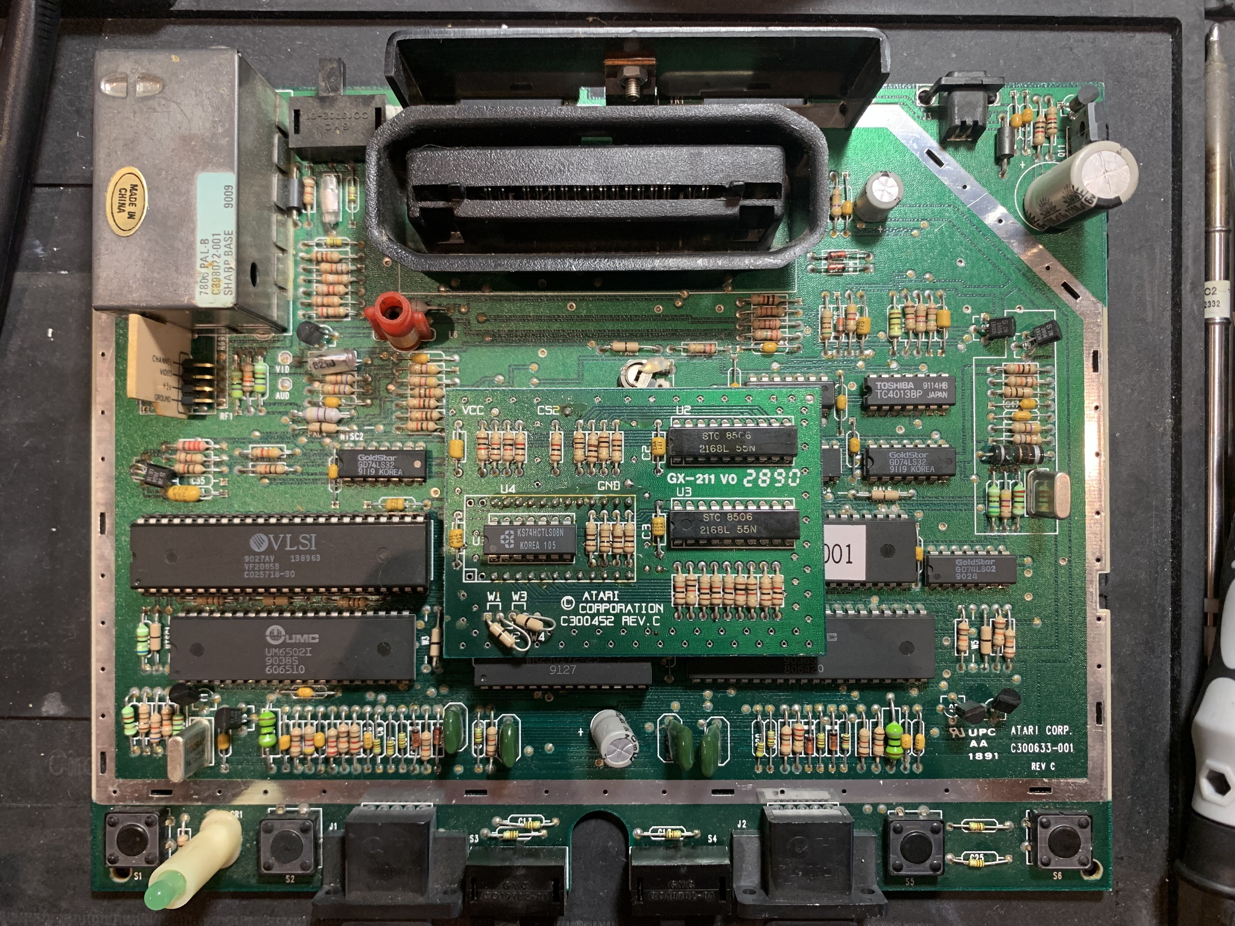 PAL Atari 7800 Brewing Academy UAV mod - Atari 7800 - AtariAge Forums