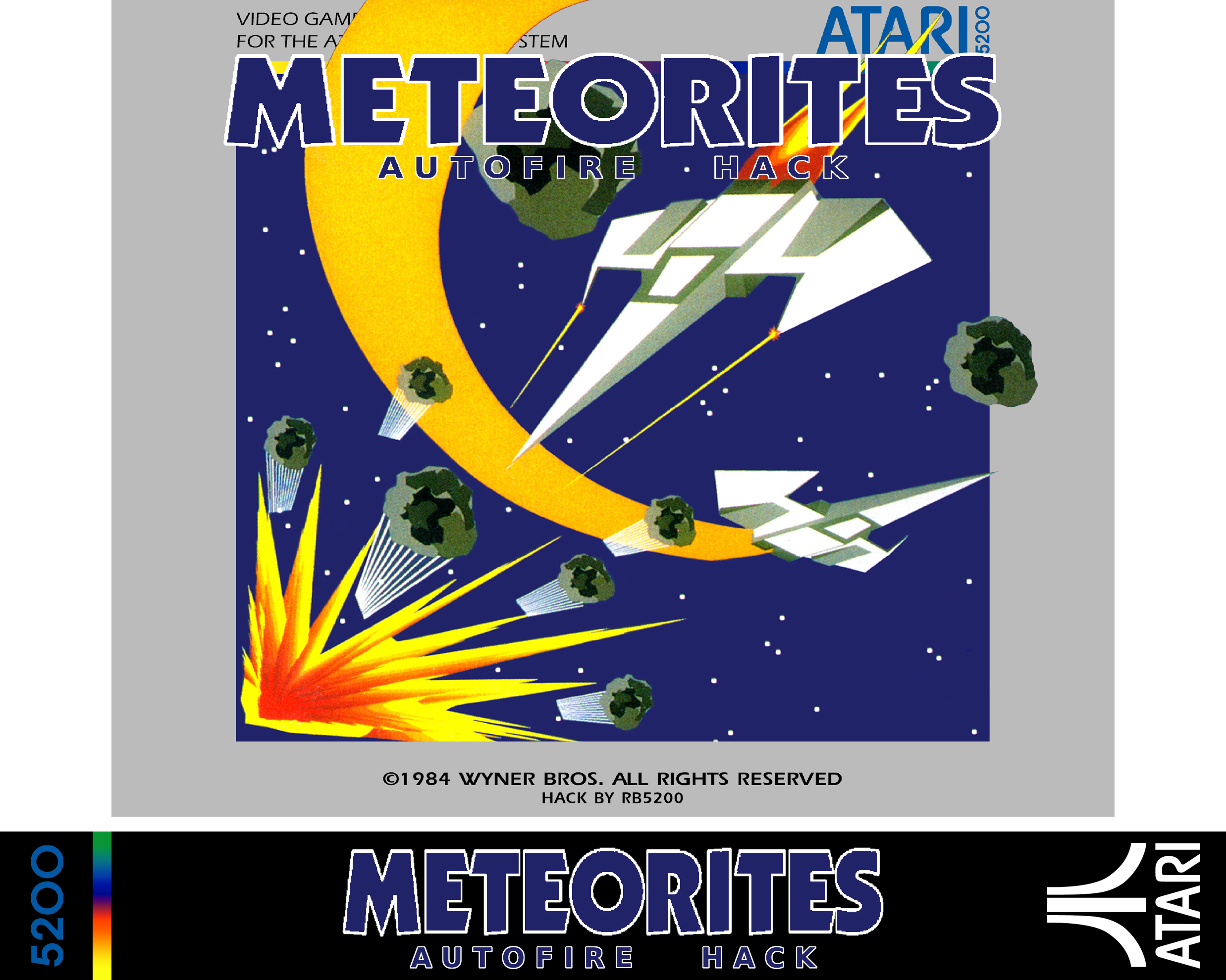 Alternate cartridge labels and sleeves - Page 10 - Atari 5200 ...