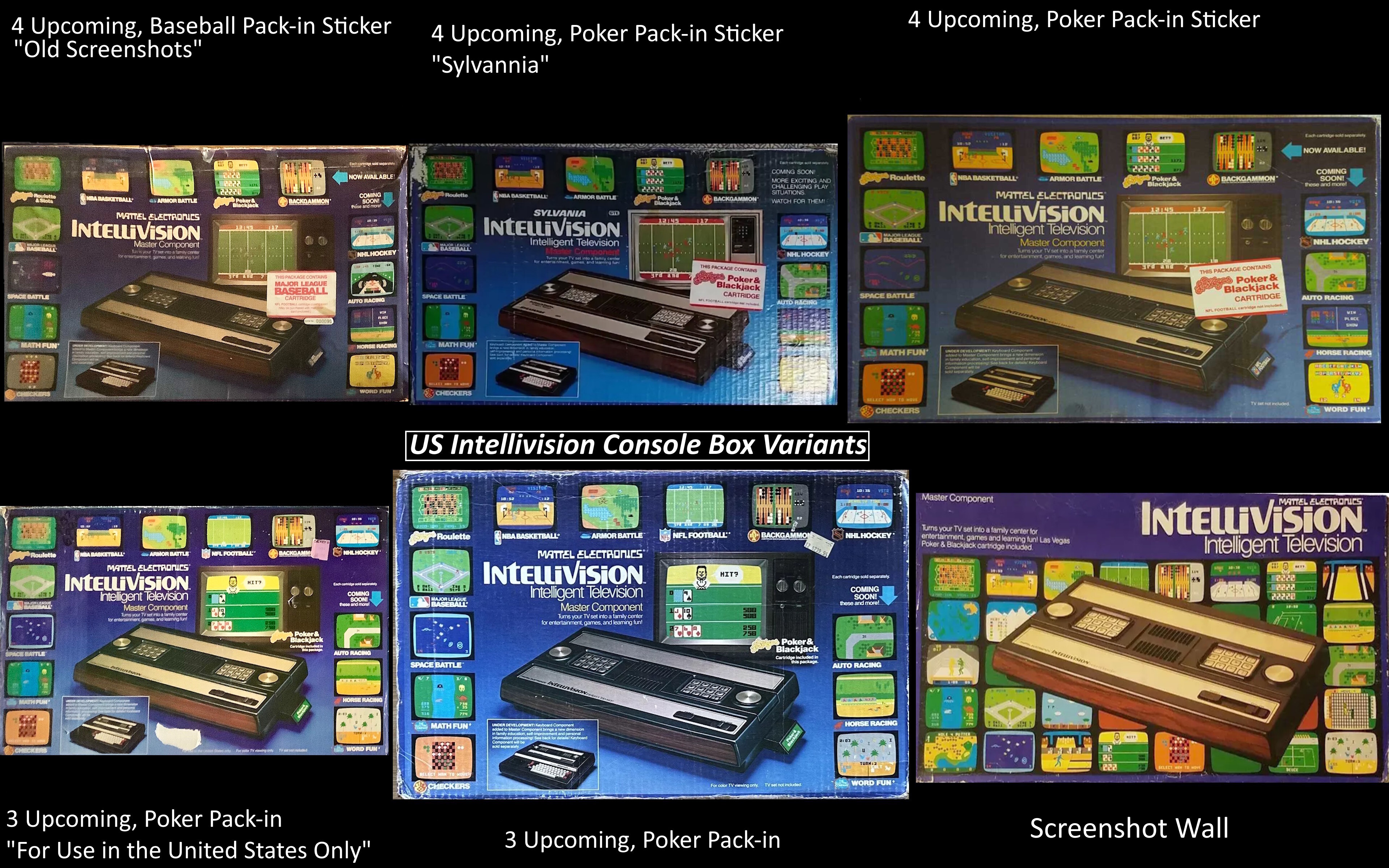 Intellivision system boxes - Intellivision / Aquarius - AtariAge Forums