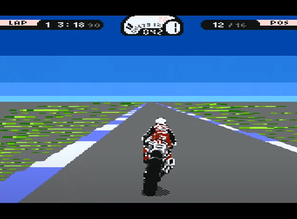 Motorcycle racing game - Atari 8-Bit Computers - AtariAge Forums