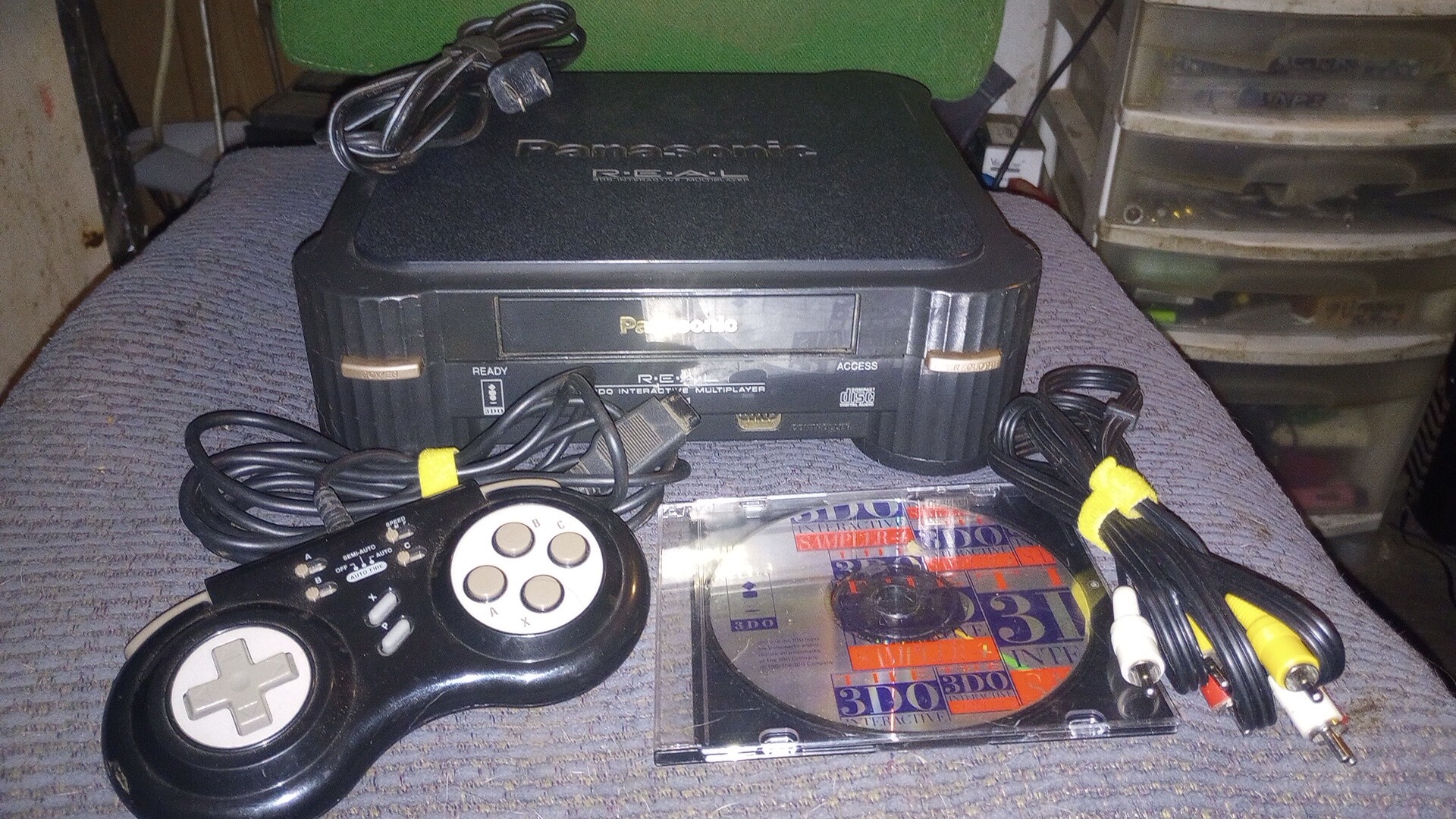 SOLD: Panasonic 3DO FZ-1 US NTSC refurbished console for sale - Buy ...
