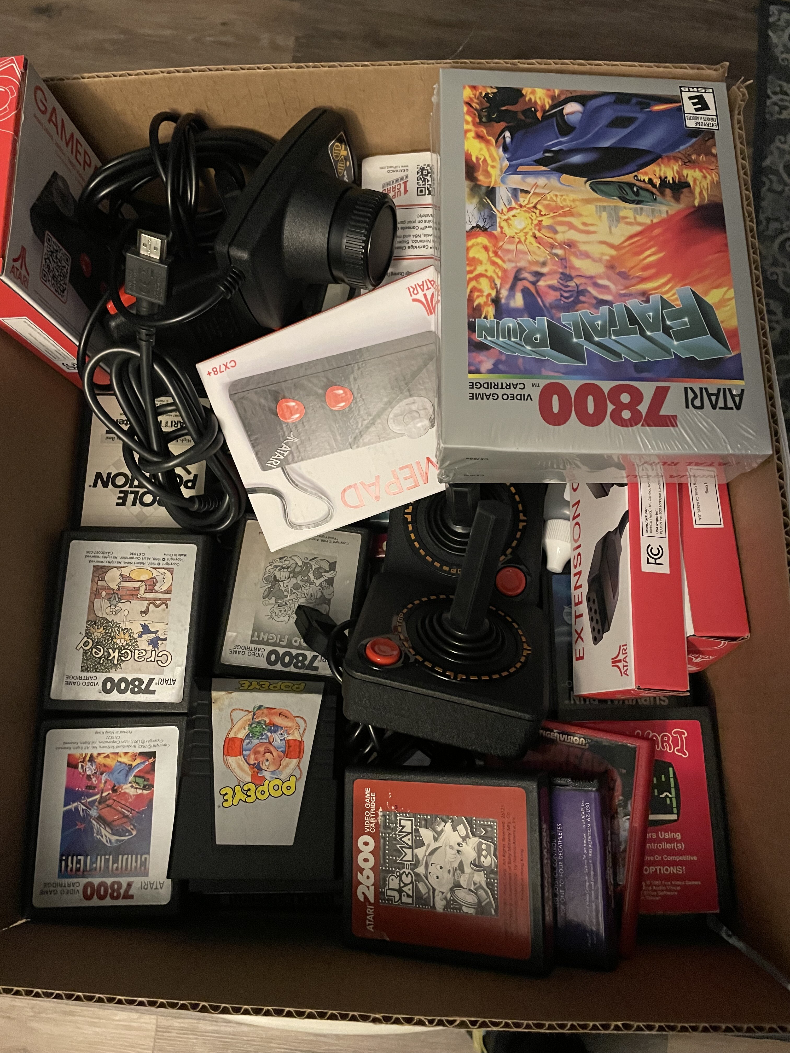 Atari 7800+ is there a flash car that’s able to run on this machine out ...