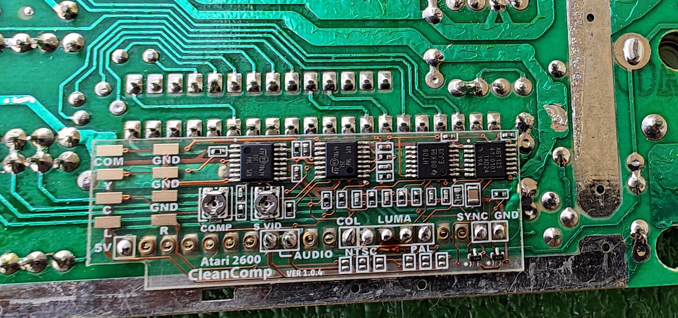 Yay! Finally modded my Woody with CleanComp... - Atari 2600 - AtariAge ...