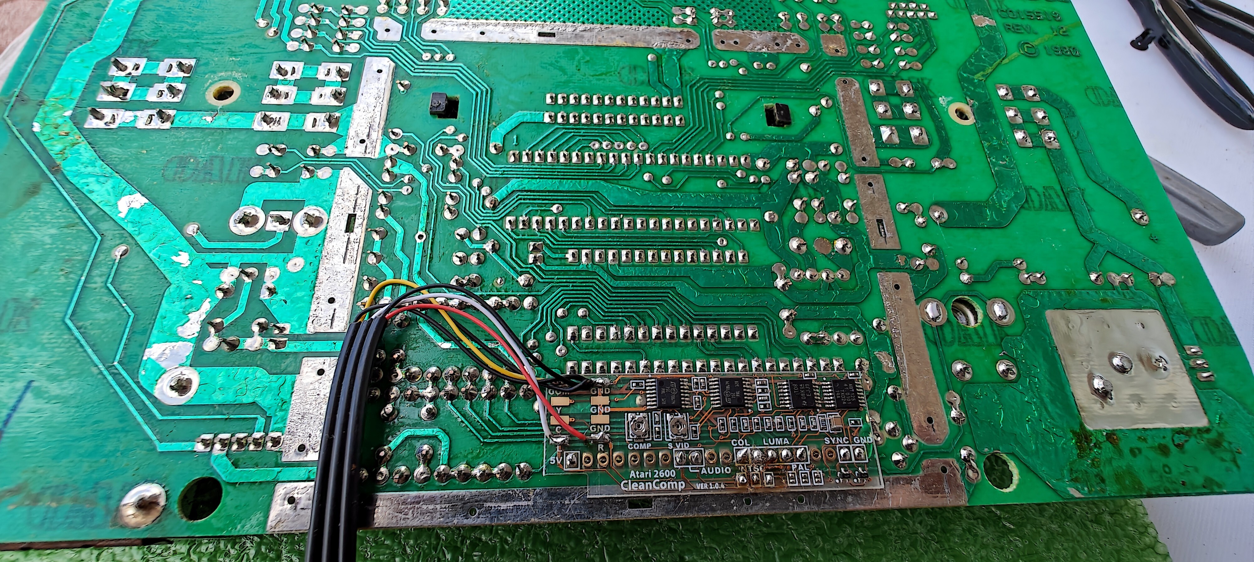 Yay! Finally modded my Woody with CleanComp... - Atari 2600 - AtariAge ...