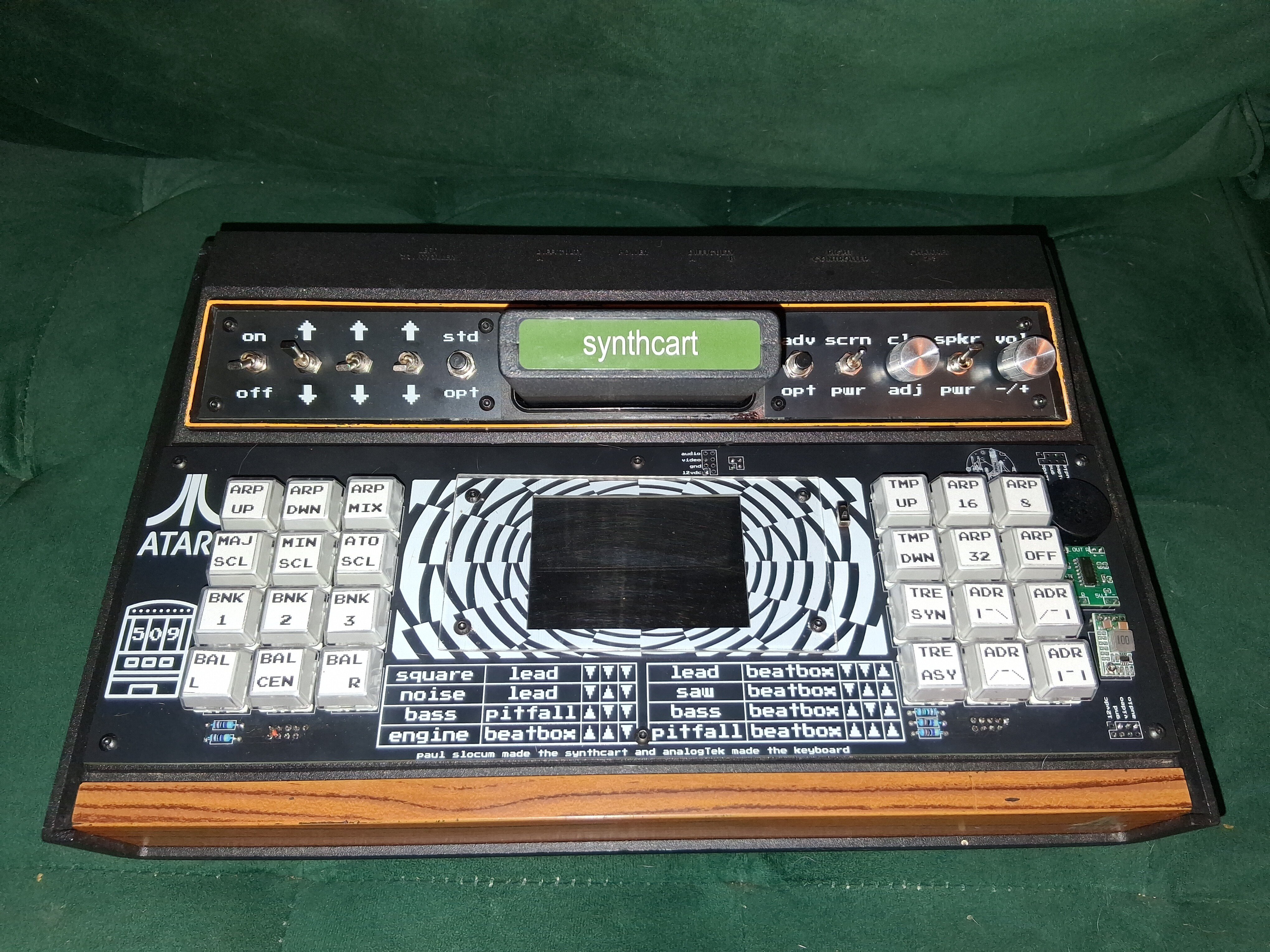 Custom Atari 2600 for Synthcart. - Atari 2600 - AtariAge Forums