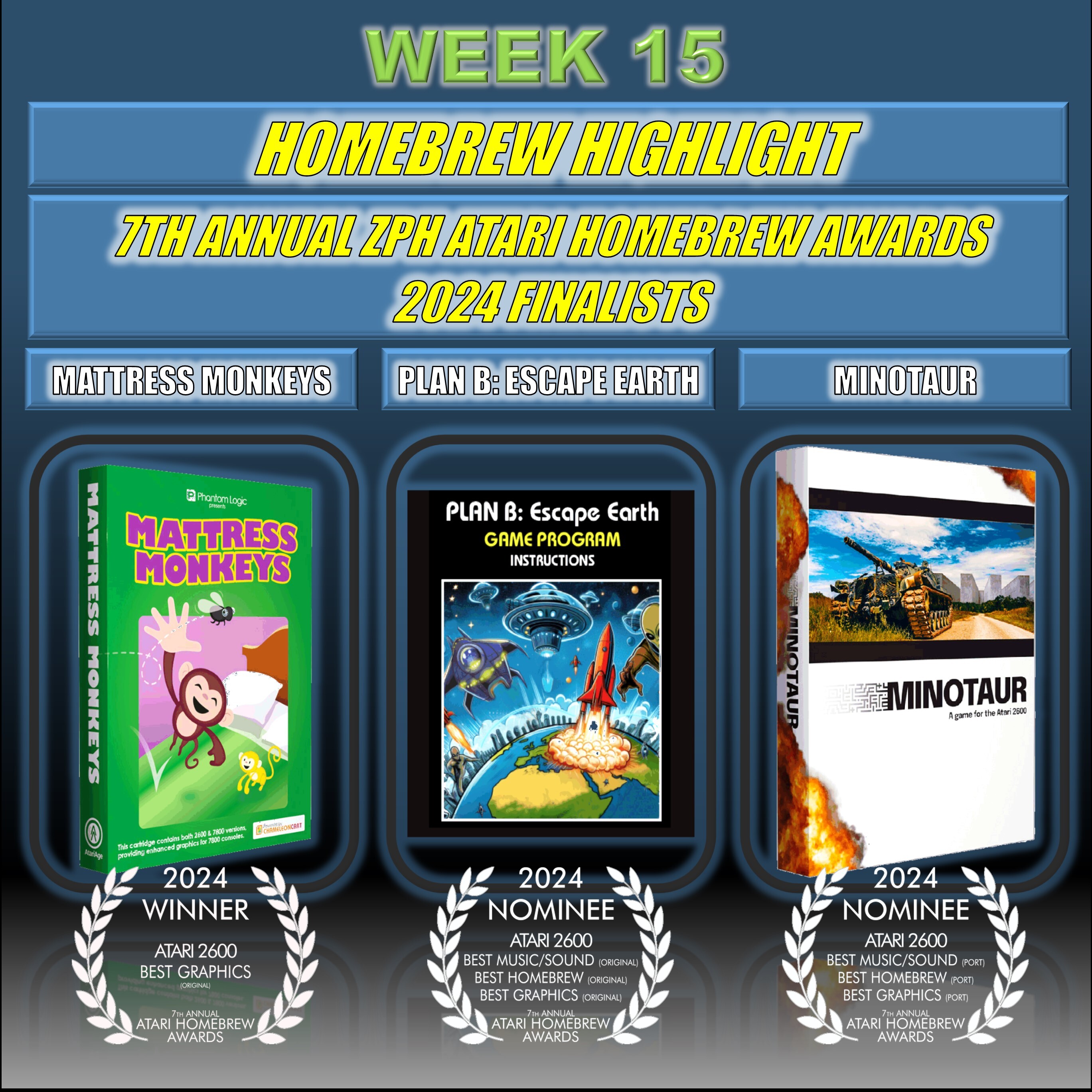 Era IV - Season 1 - Week 15 - Homebrew Developer Highlight - ZPH Atari ...
