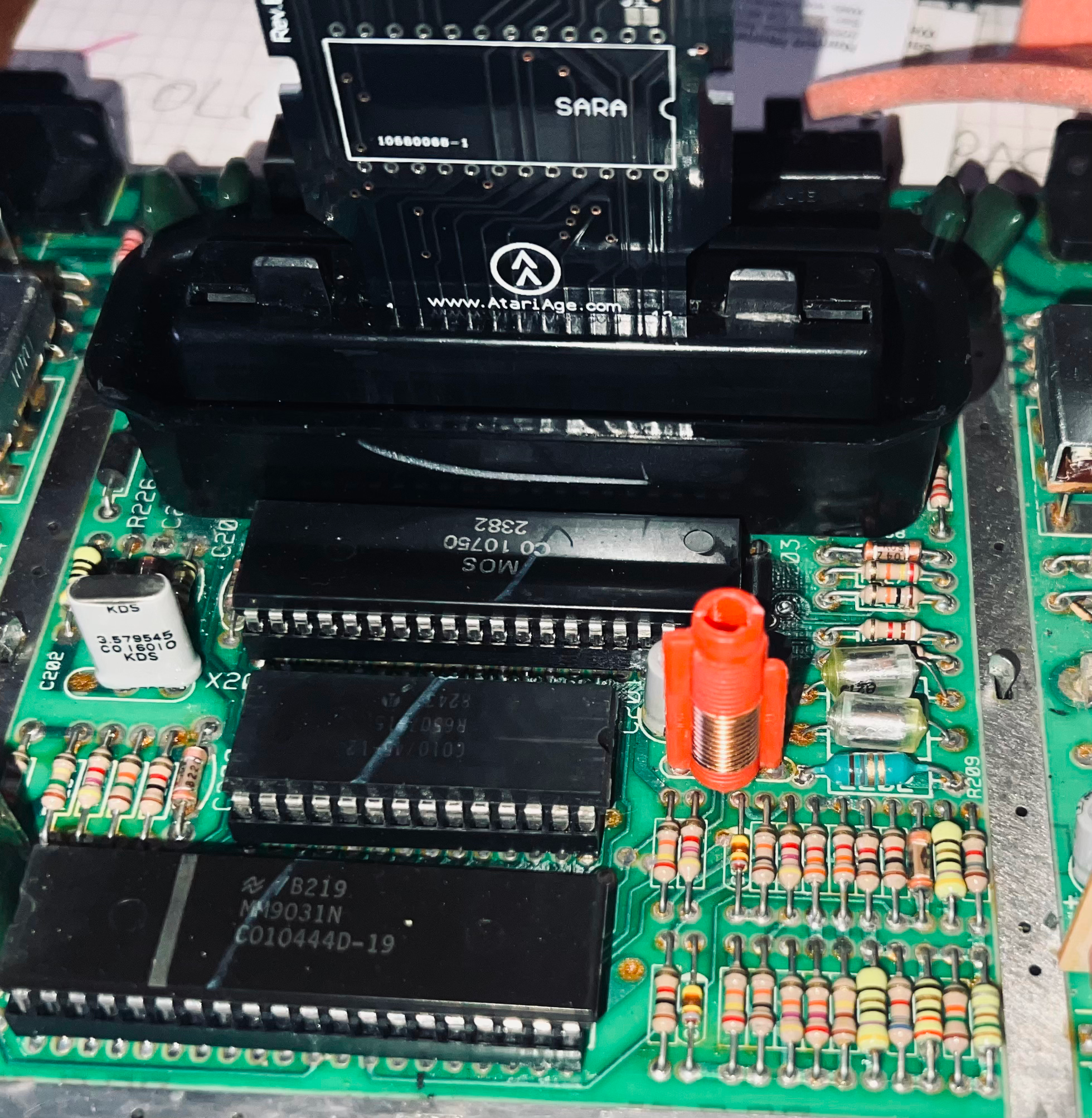 TIP: Perfect example of a 4-switch board, that has not had chips ...