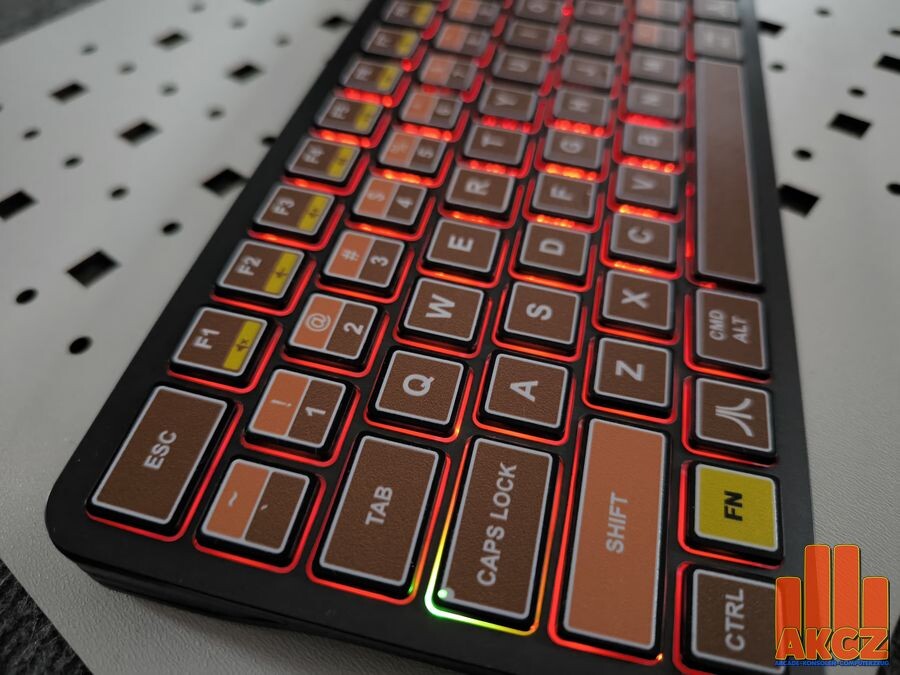 Custom FourZeroZero keyboard (inspired by the Atari 400) - Atari ...