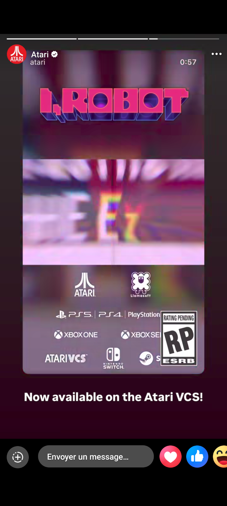 I-robot (Llamasoft for Atari) - (in VCS Store) - Atari VCS - AtariAge ...