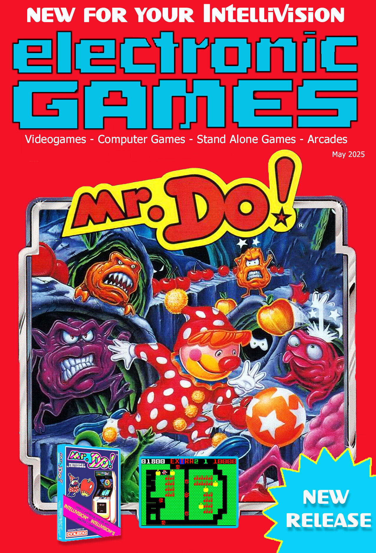 Mr. Do! Pre-orders for Intellivision - Intellivision / Aquarius ...