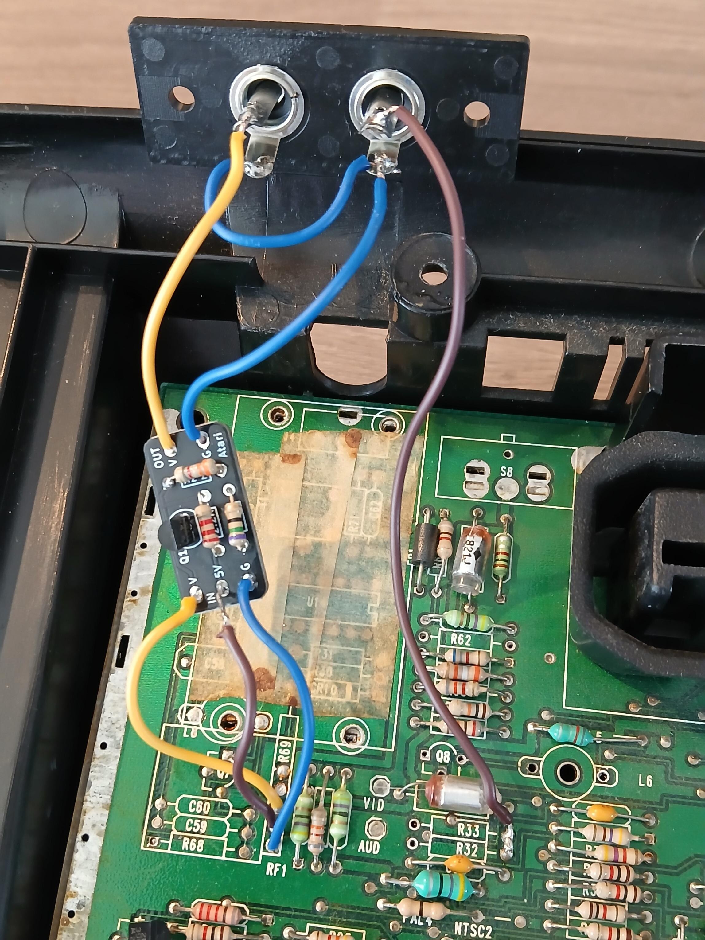 7800 av mod help request - what did I mess up?! - Atari 7800 - AtariAge ...