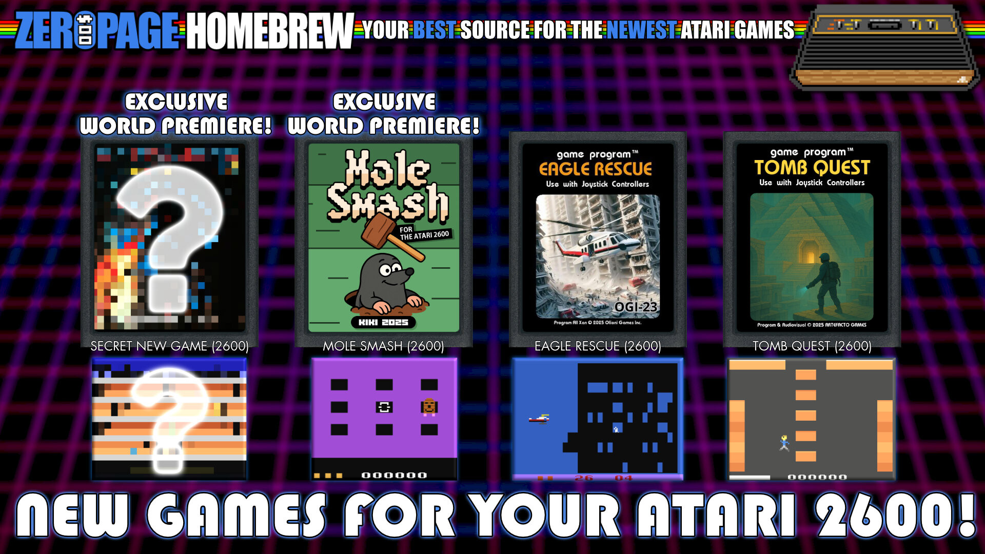 Galactic Intrusion 2 - RELEASED (game for atari 2600) - Atari 2600 ...