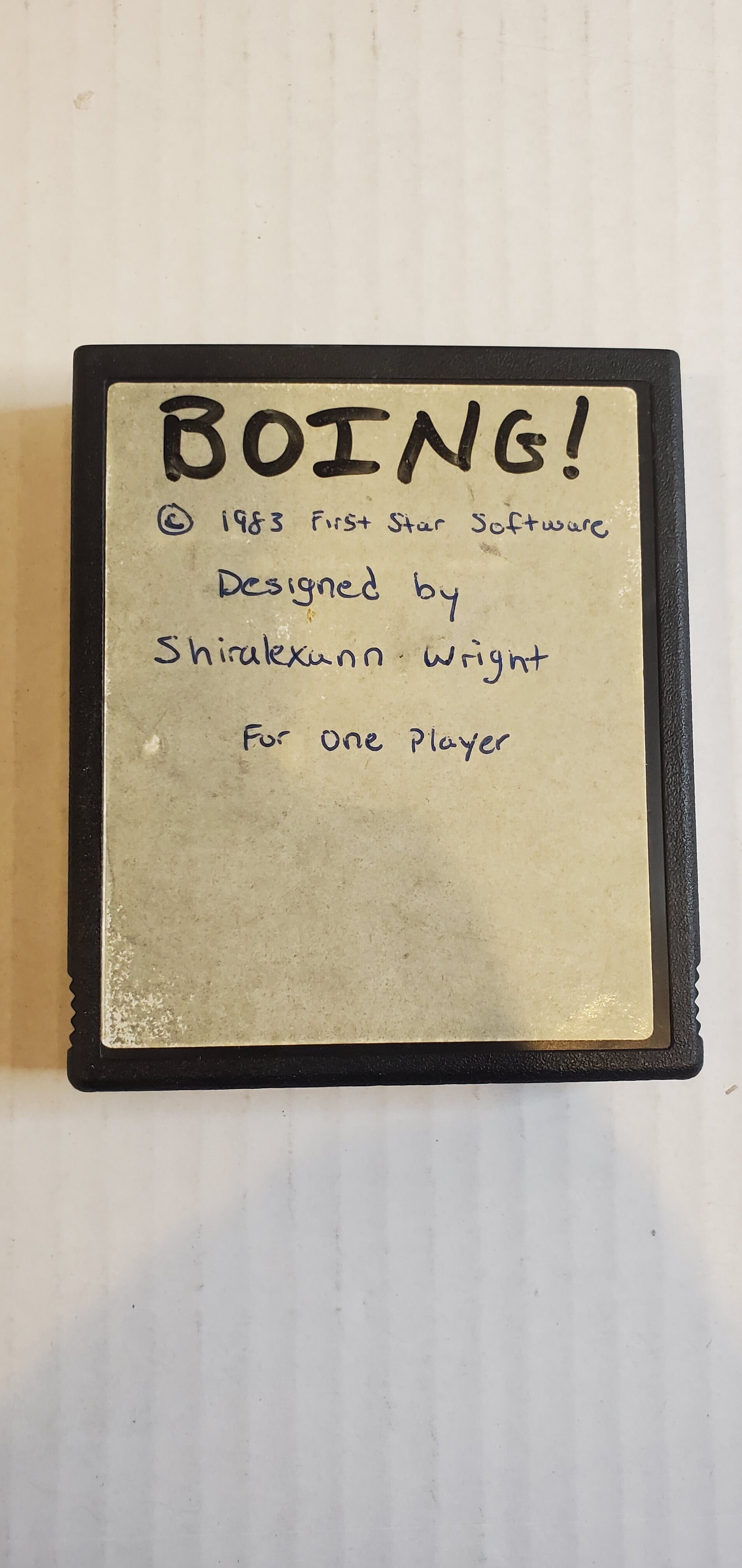 Atari 2600 Boing! Prototype For Sale - Buy, Sell, and Trade - AtariAge ...