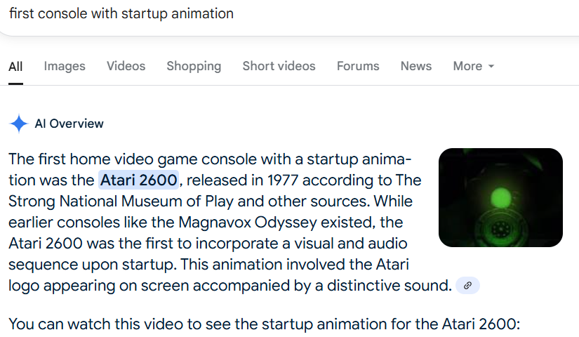 Atari 2600 startup animation? - Atari 2600 - AtariAge Forums