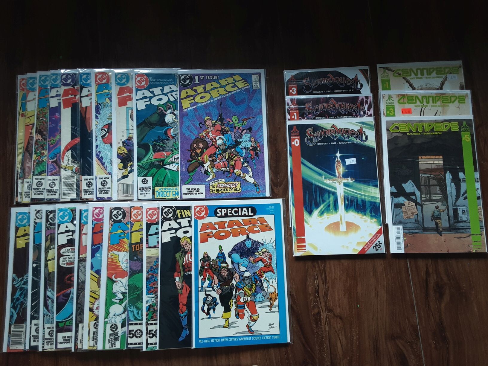 FS: Atari Force Comics complete series + Centipede and Swordquest ...